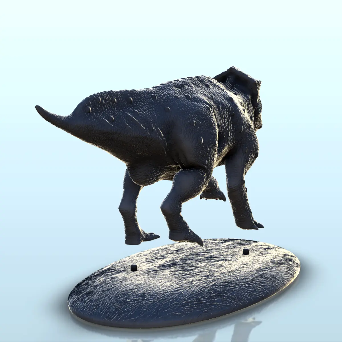 Udanoceratops dinosaur (3) - miniatures figure statue scener | 3D ...