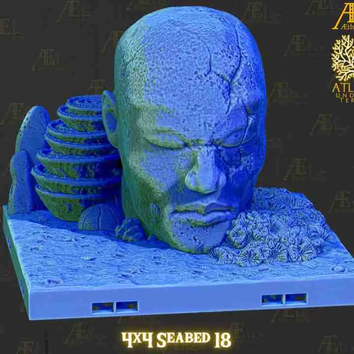 Miniature Games & Accessories STL Download - AEATLN01 – Atlantis Coral ...