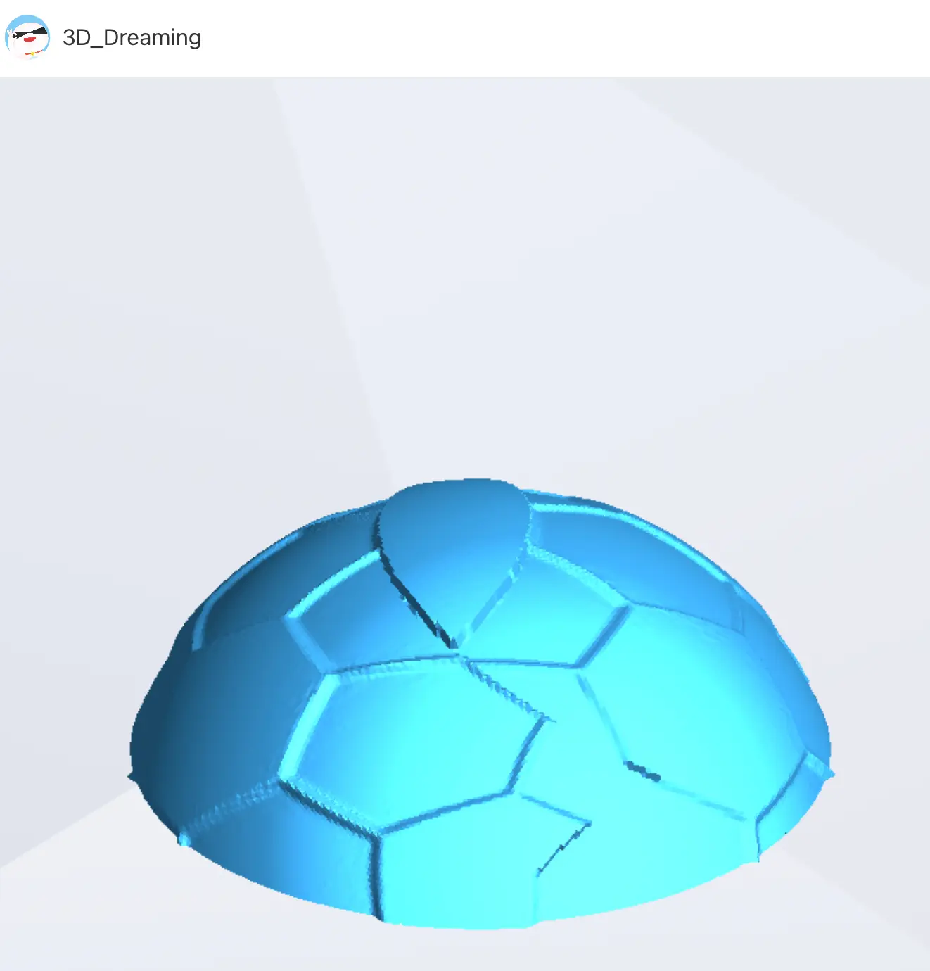 Free Other STL Download - Soccer ballerby 3D_Dreaming