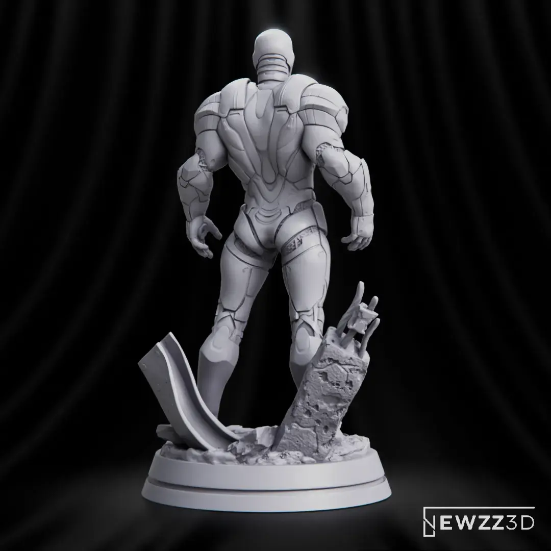 Characters & Creatures STL Download - Iron Man - Marvel Rivalsby Newzz3D