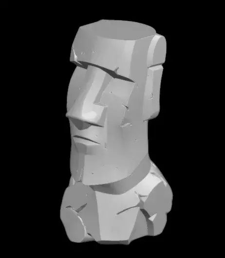 3D Printer Files | 3MF File | Moai Statue | Creality Cloud