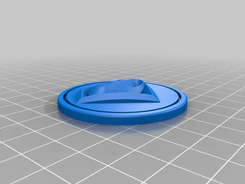 3D Printer Files | 3MF File | Superman Coin | Creality Cloud