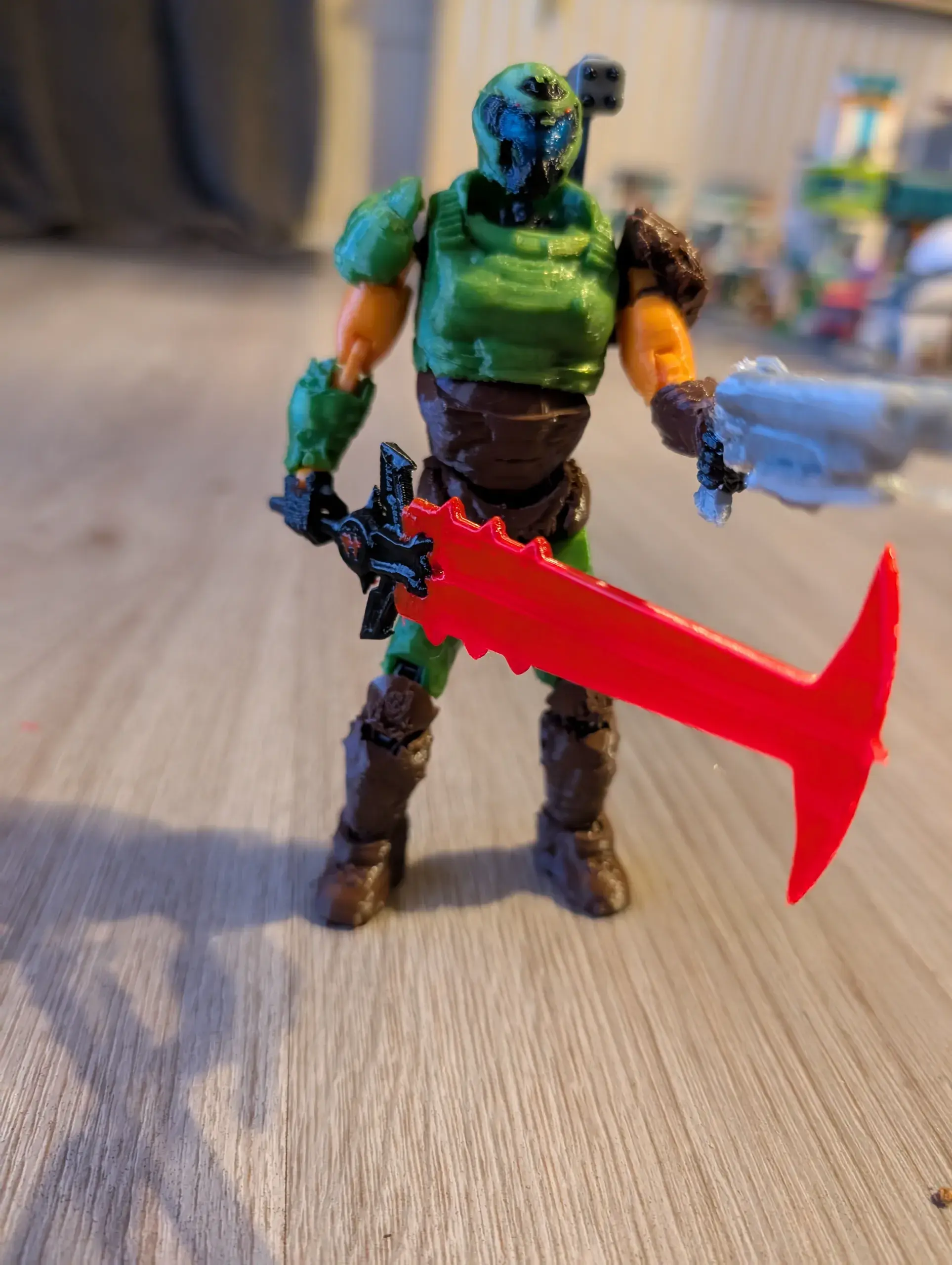 3D Printer Files | 3MF File | Dummy 13 - Doom Slayer | Creality Cloud