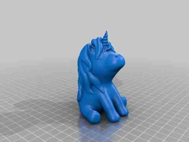 3D Printer Files | 3MF File | Powder Puff Unicorn | Creality Cloud