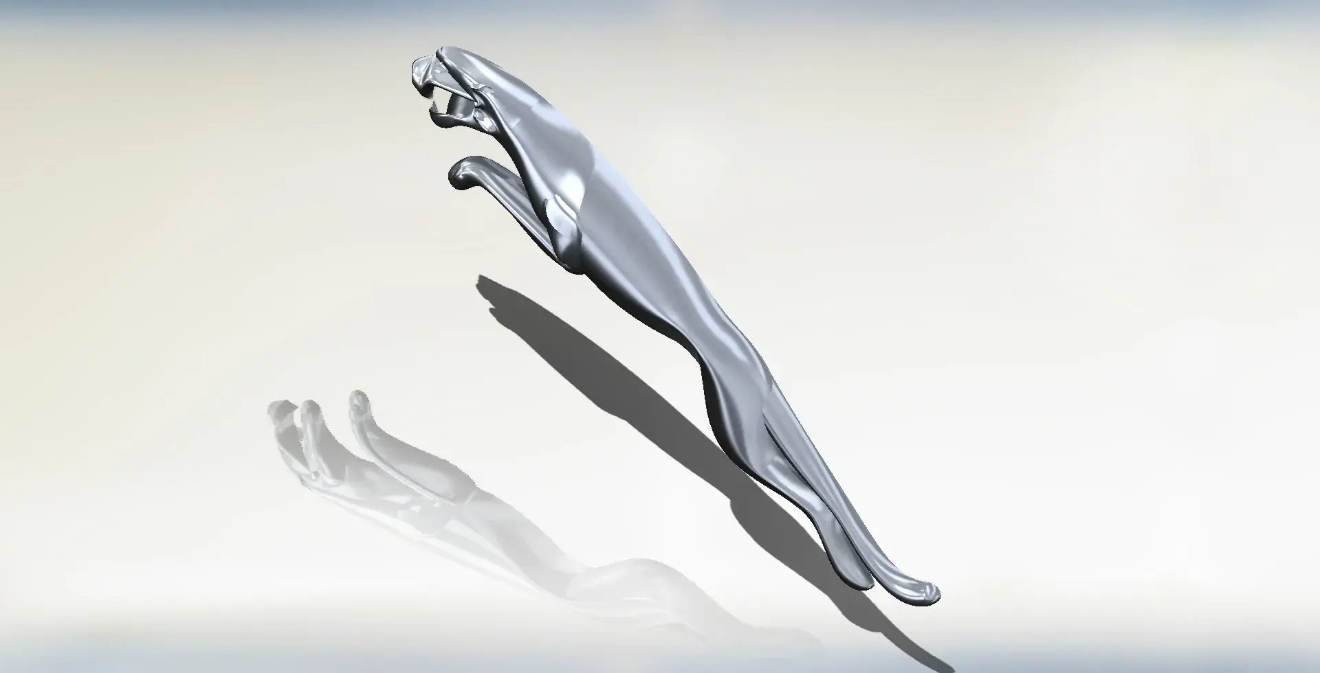 Sculptures & Artworks STL Download - Logo-Jaguarby Stanislav Blêskin