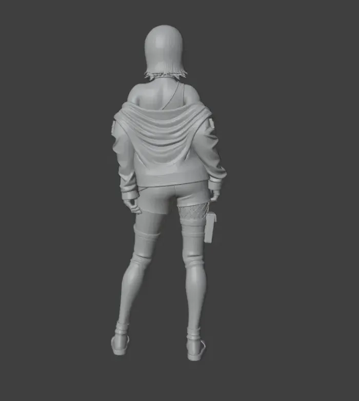Characters & Creatures STL Download - Sarada Uchiha Boruto Anime Action ...