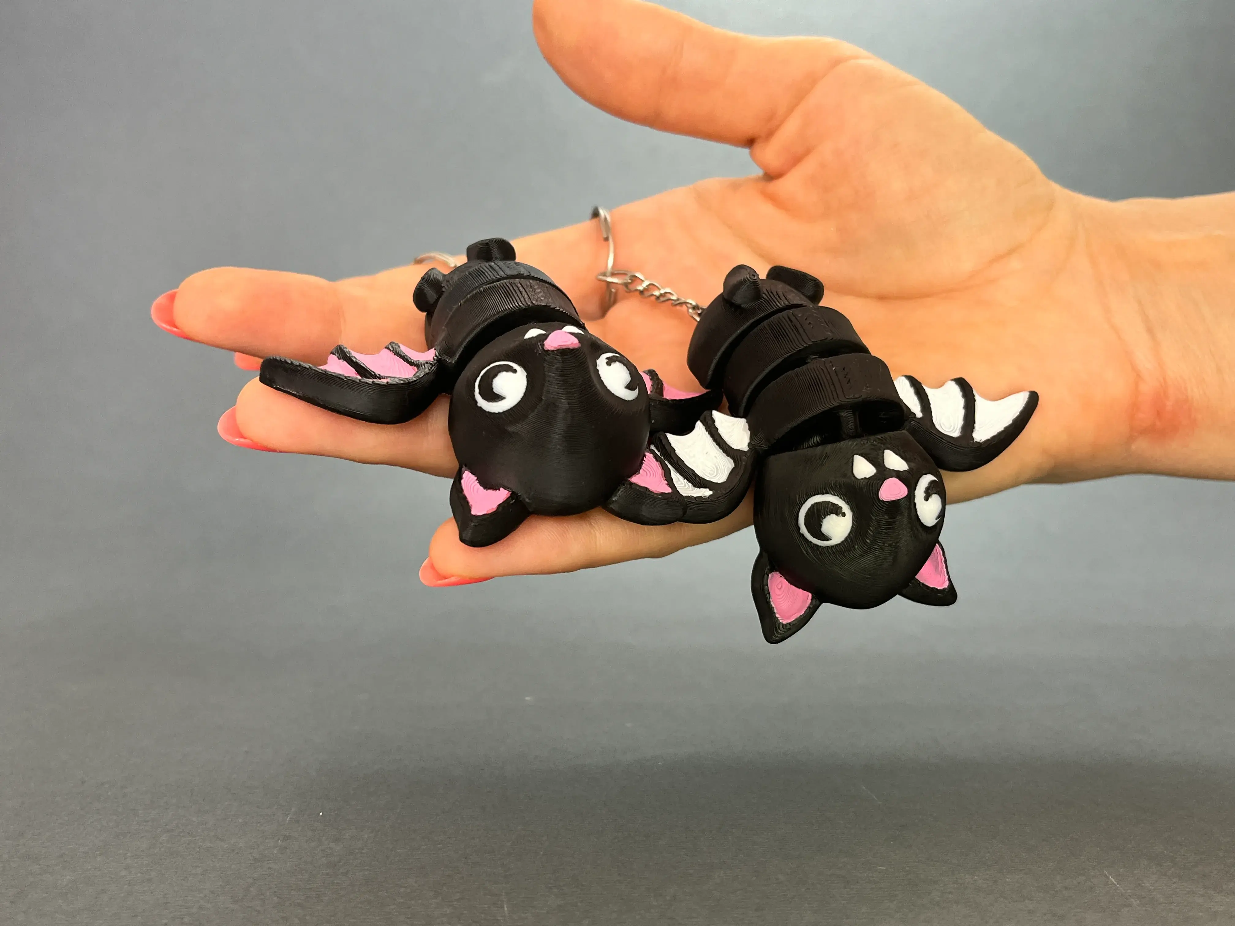 Other STL Download - Halloween Cute Flexi Bat 🎃 by Valeria Momo Mattia