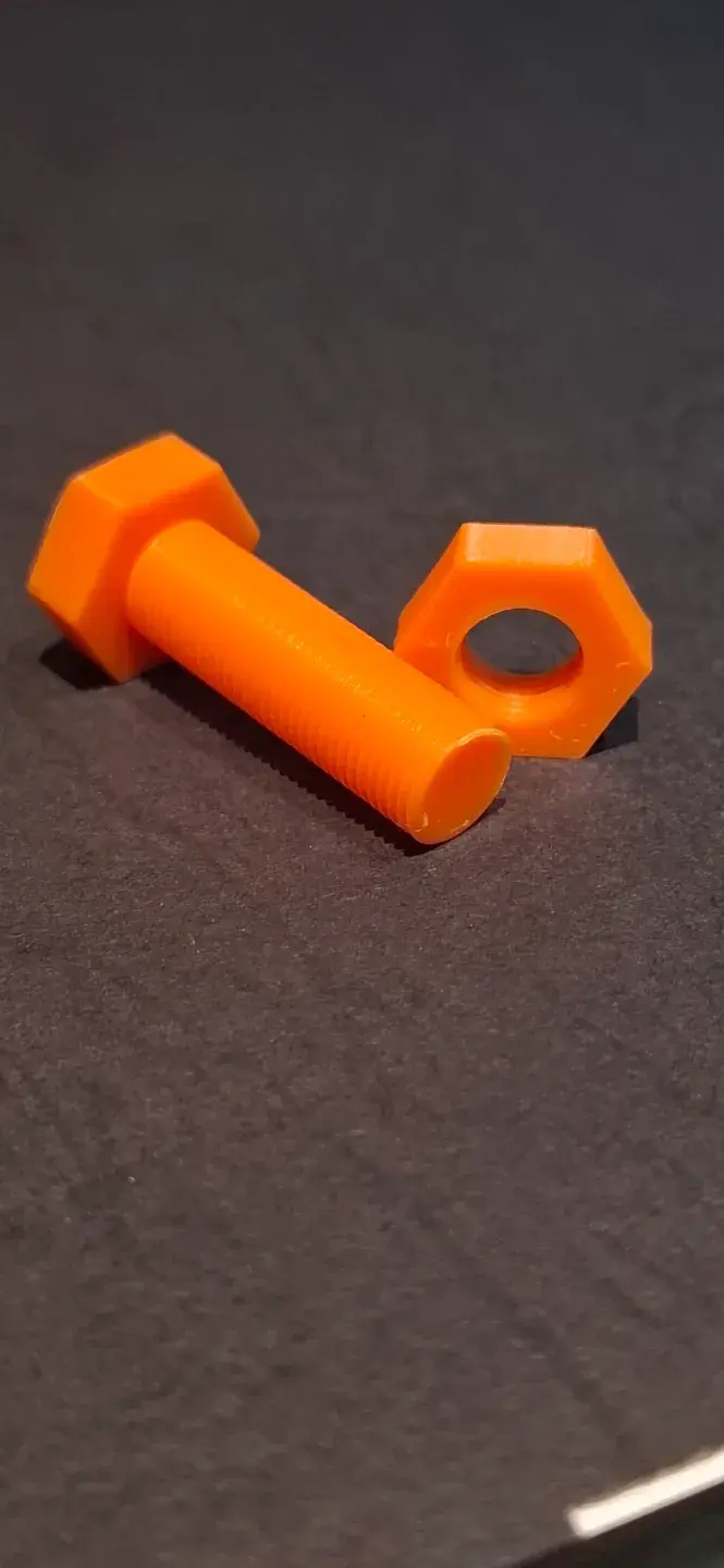3D Printer Files | 3MF File | Bolt with nut M8 for 13mm wrench ...