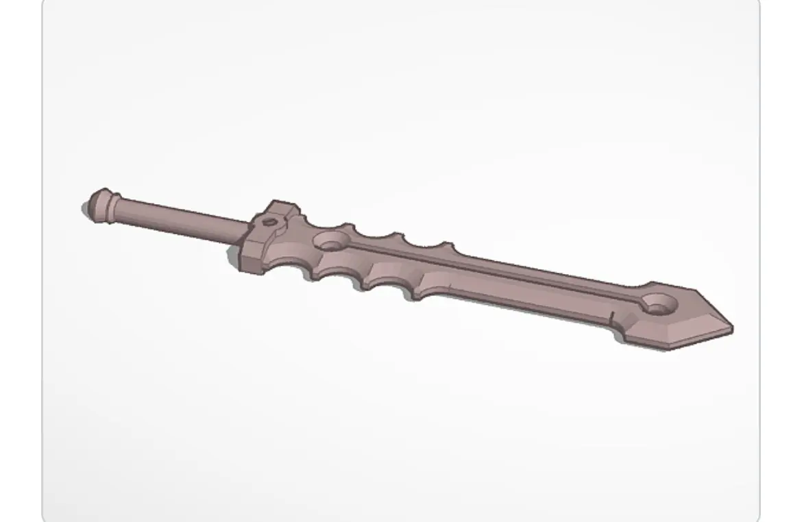 3D Printer Files | 3MF File | Big Breaker Sword | Creality Cloud