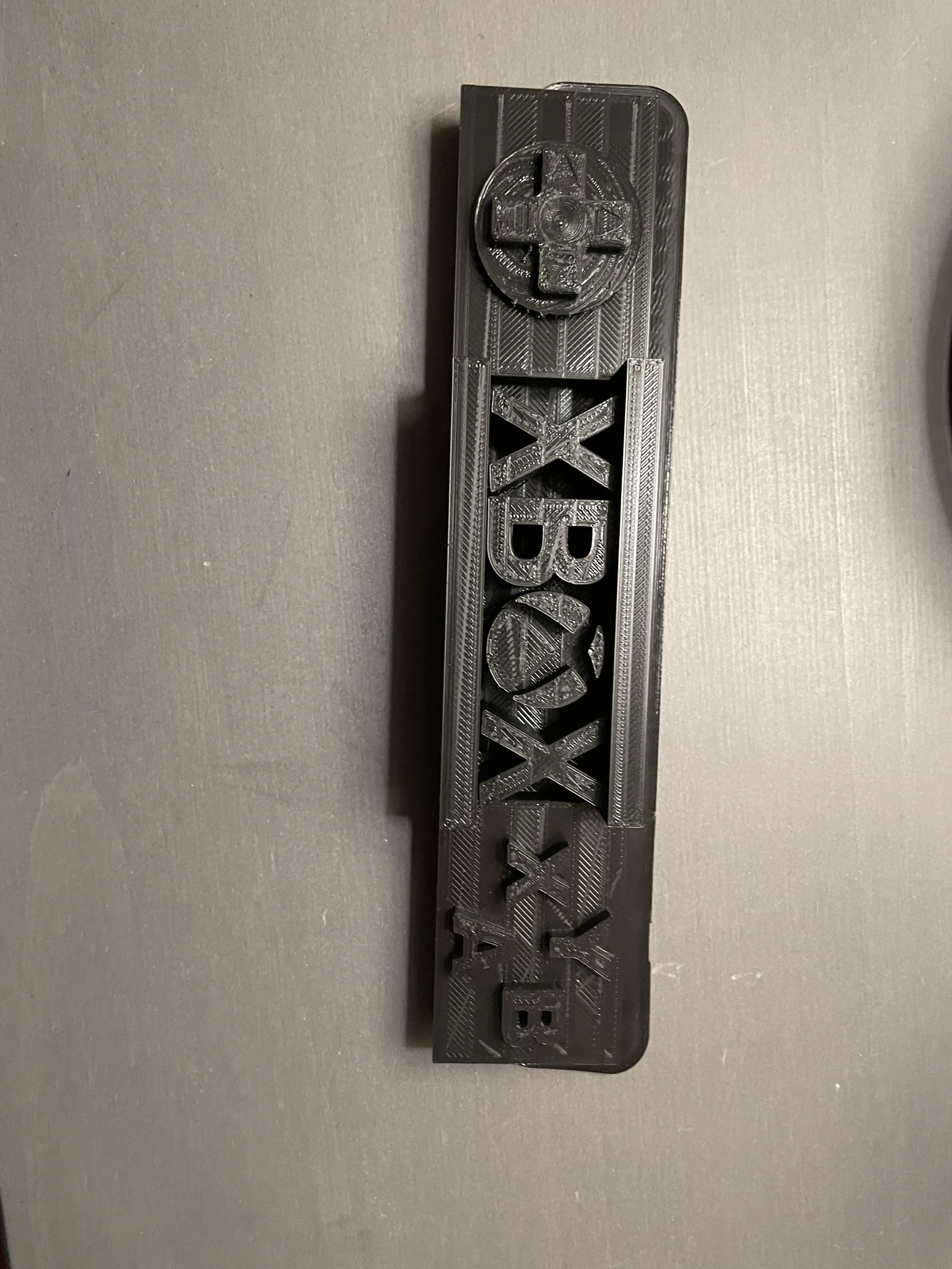 Other STL Download - Xbox sign with logo d-pad and buttonsby Whakdihdndo