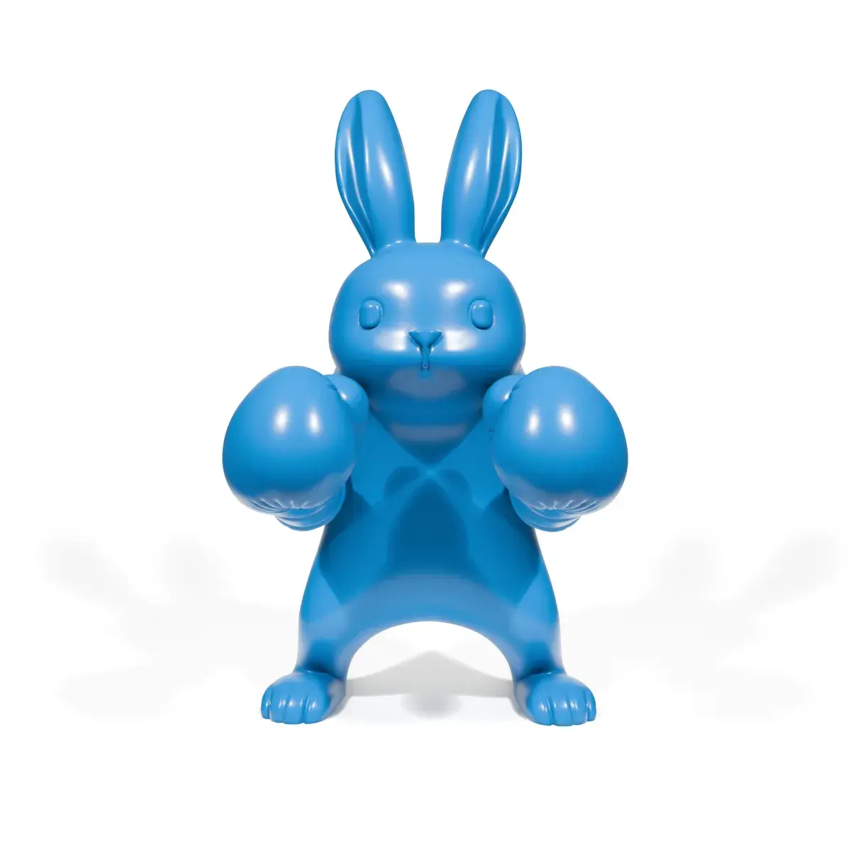 Sculptures & Artworks STL Download - Boxer rabbit figurineby 3D Everything