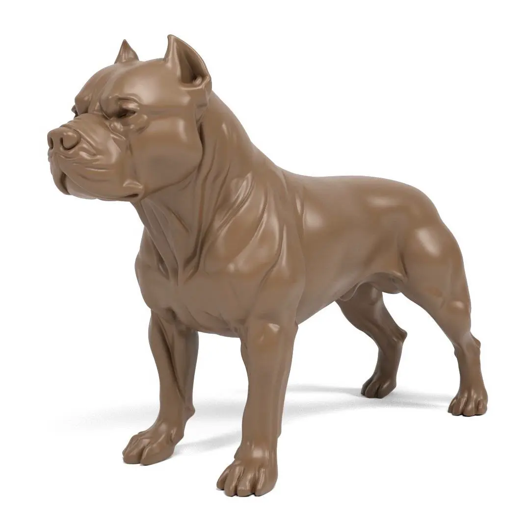 Characters & Creatures STL Download - Pitbullby 3D Everything