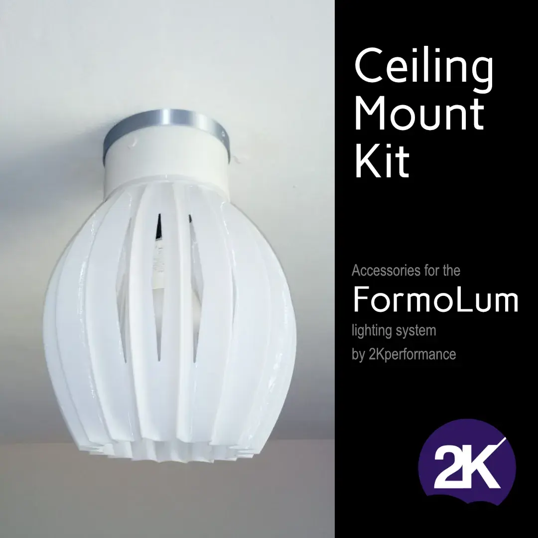 3D Printer Files | 3MF File | Ceiling Mount Kit for the FormoLum ...
