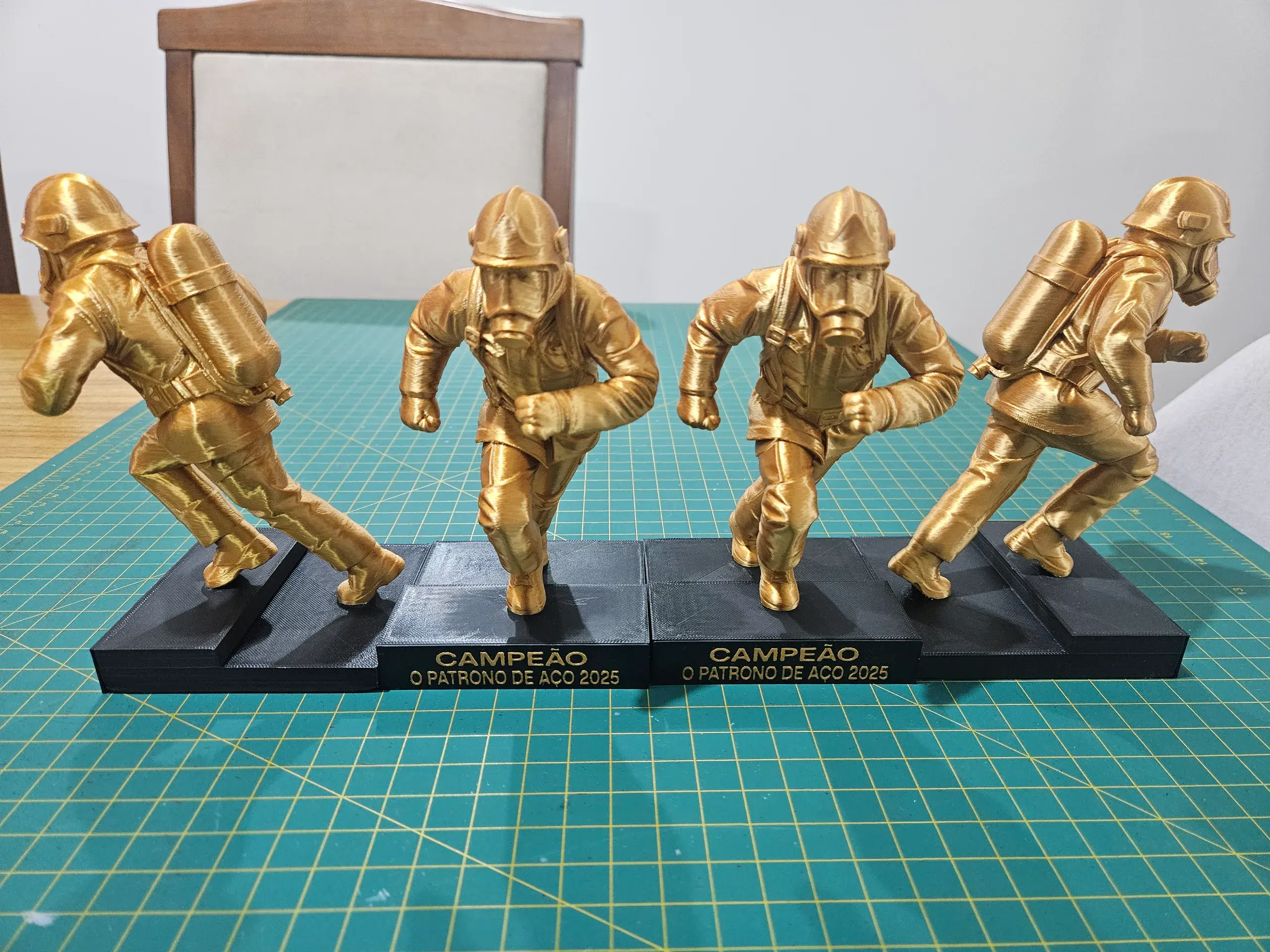 3D Printer Files | 3MF File | Firefighter Trophy | Creality Cloud