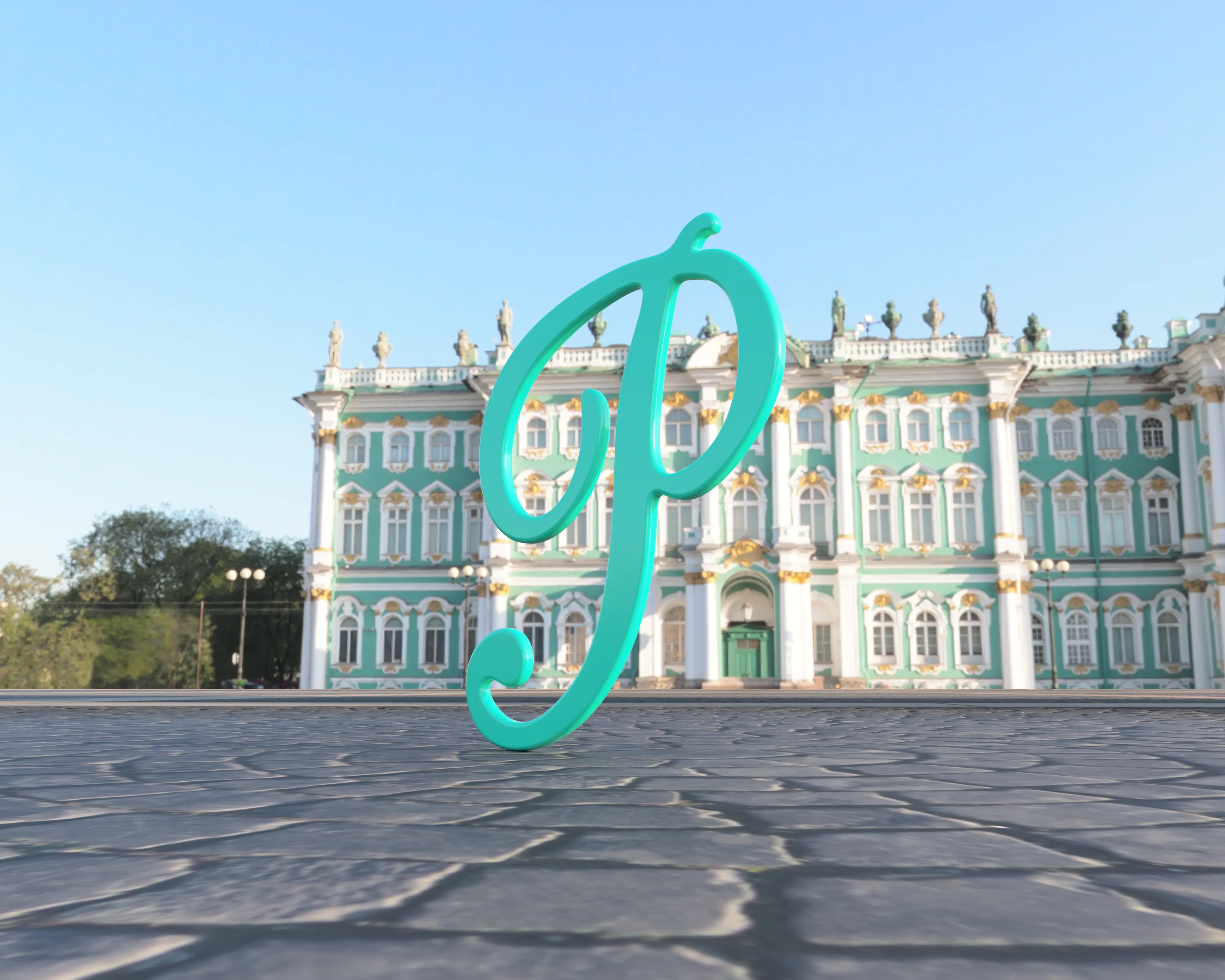 Fridge Magnet letter P capital | 3D models download | Creality Cloud