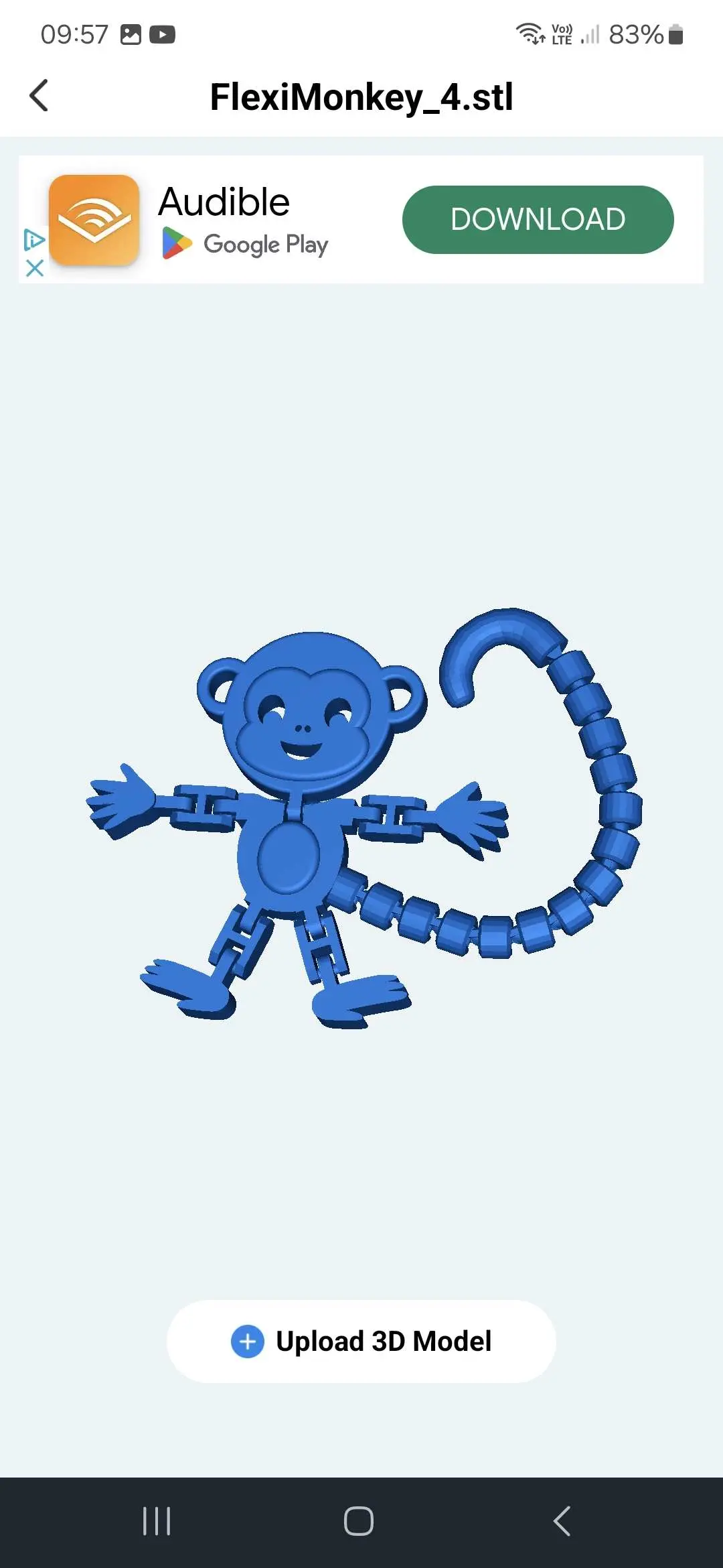 mono flexible | 3D models download | Creality Cloud