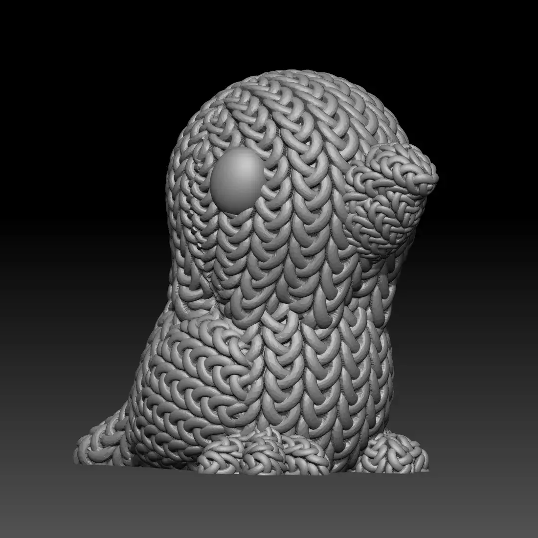 Characters & Creatures STL Download - Knitted Bald Eagleby Utsav Genesis