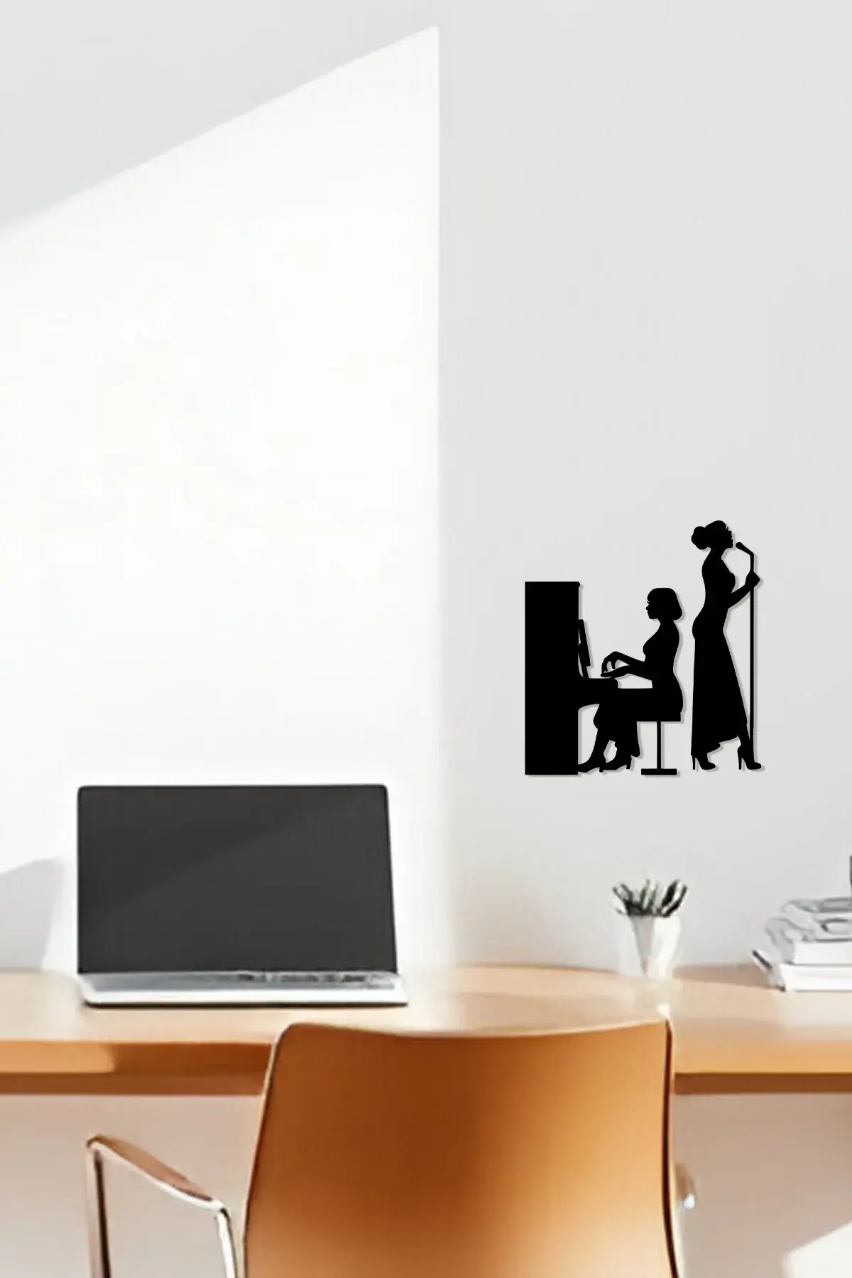 Home Decorations & Ornaments STL Download - Singer And Pianist Wall Art ...
