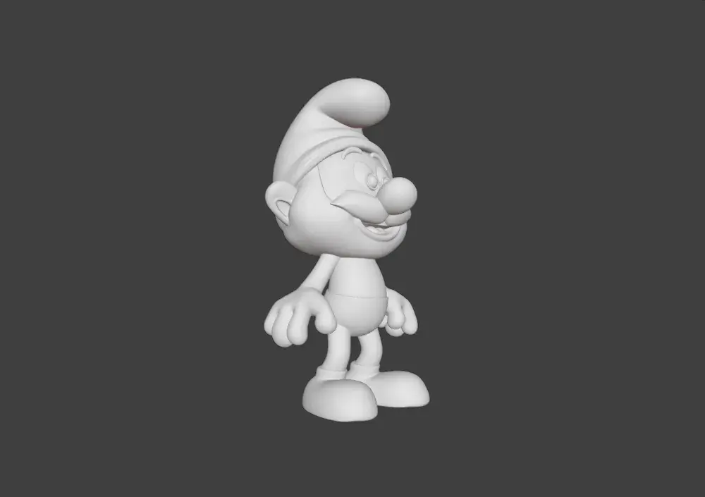 Other STL Download - Papa Smurfby Countless_Sm