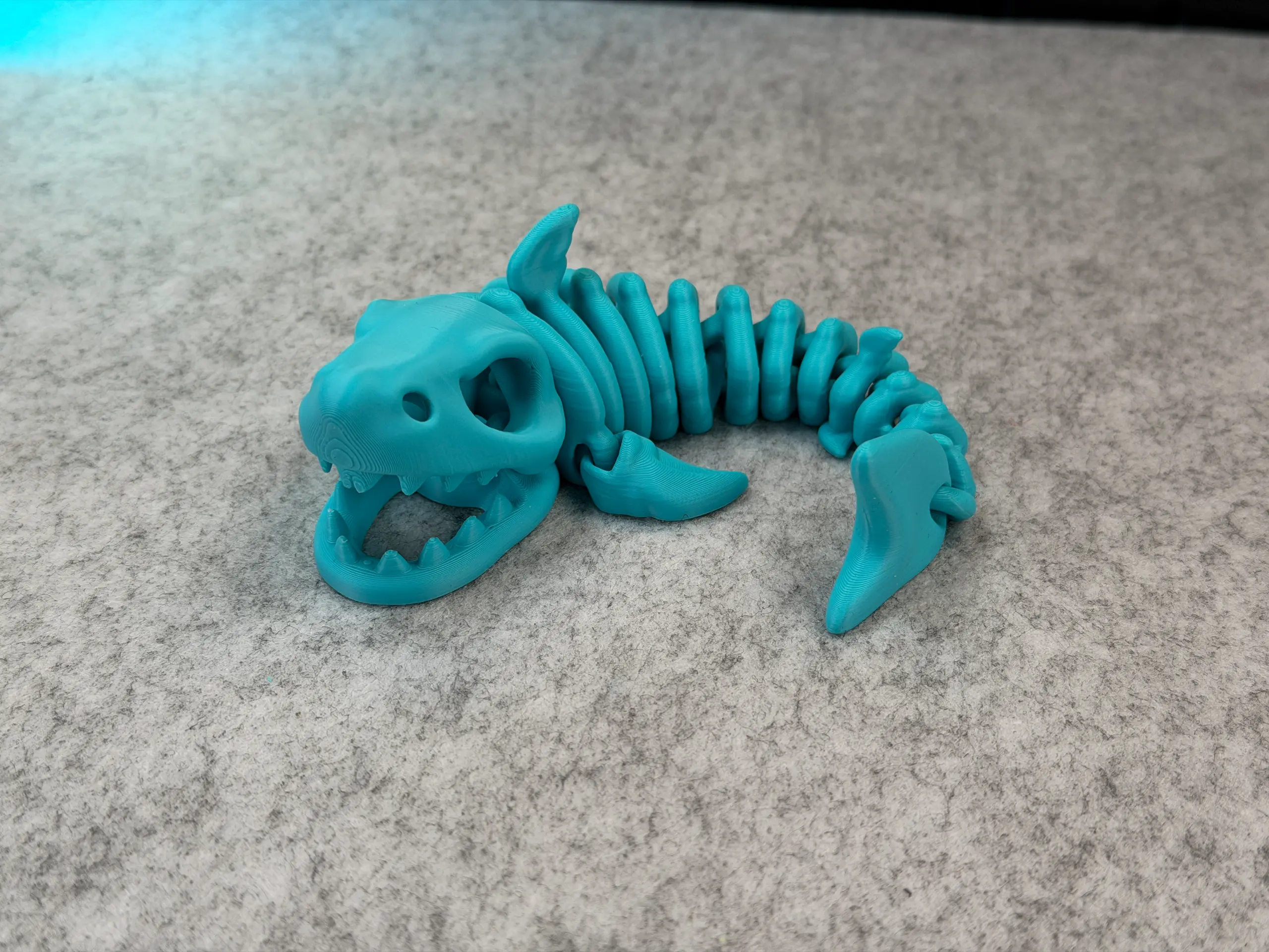 3D Printer Files | 3MF File | Articulated Skeleton Shark | Creality Cloud