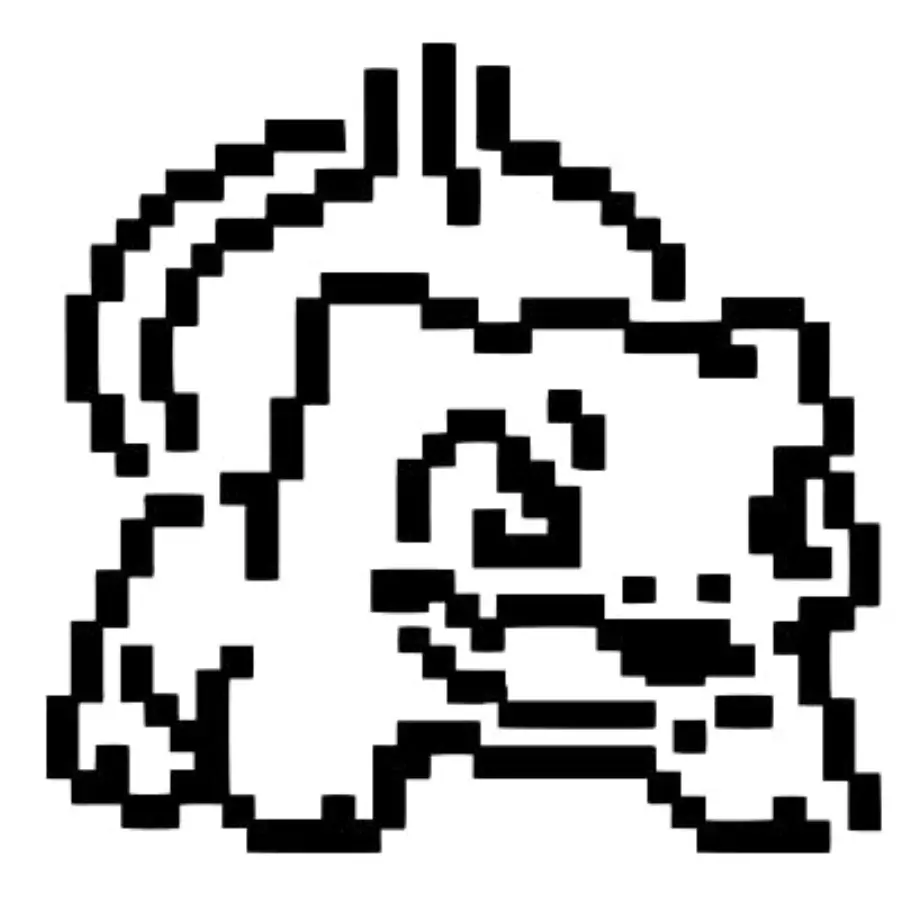 Pixel Bulbasaur stencil | 3D models download | Creality Cloud