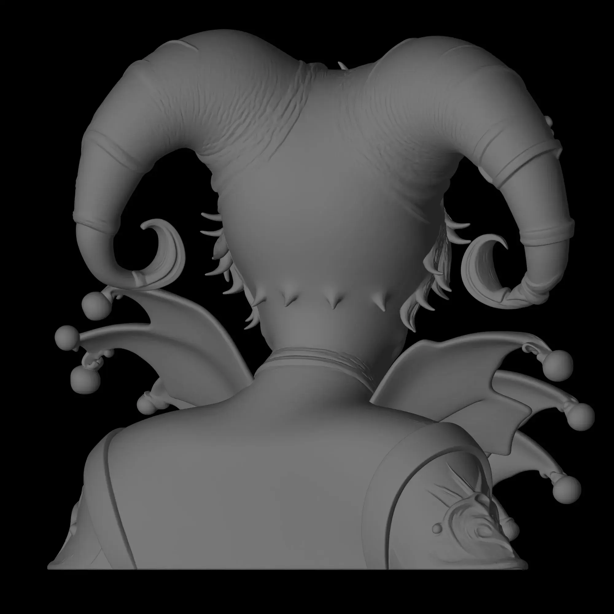 Sculptures & Artworks STL Download - monster clown modelby Aytuğ