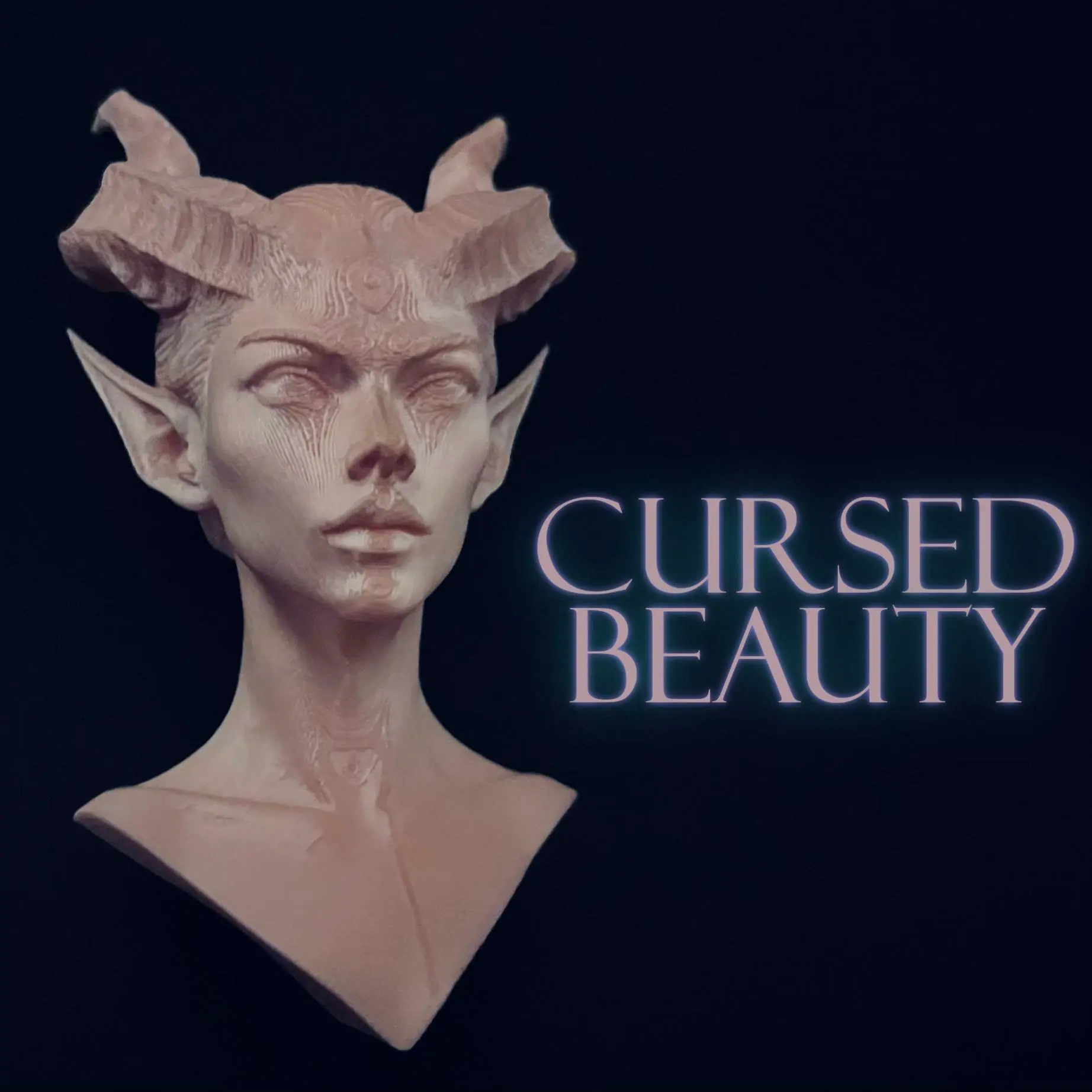 3D 프린터 도면 | 3MF 파일 다운로드 | Cursed beauty wall decor | Creality Cloud