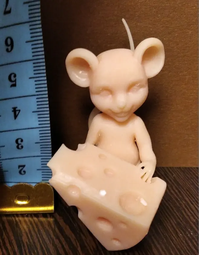 Other STL Download - Mouse with cheeseby Irina 3D