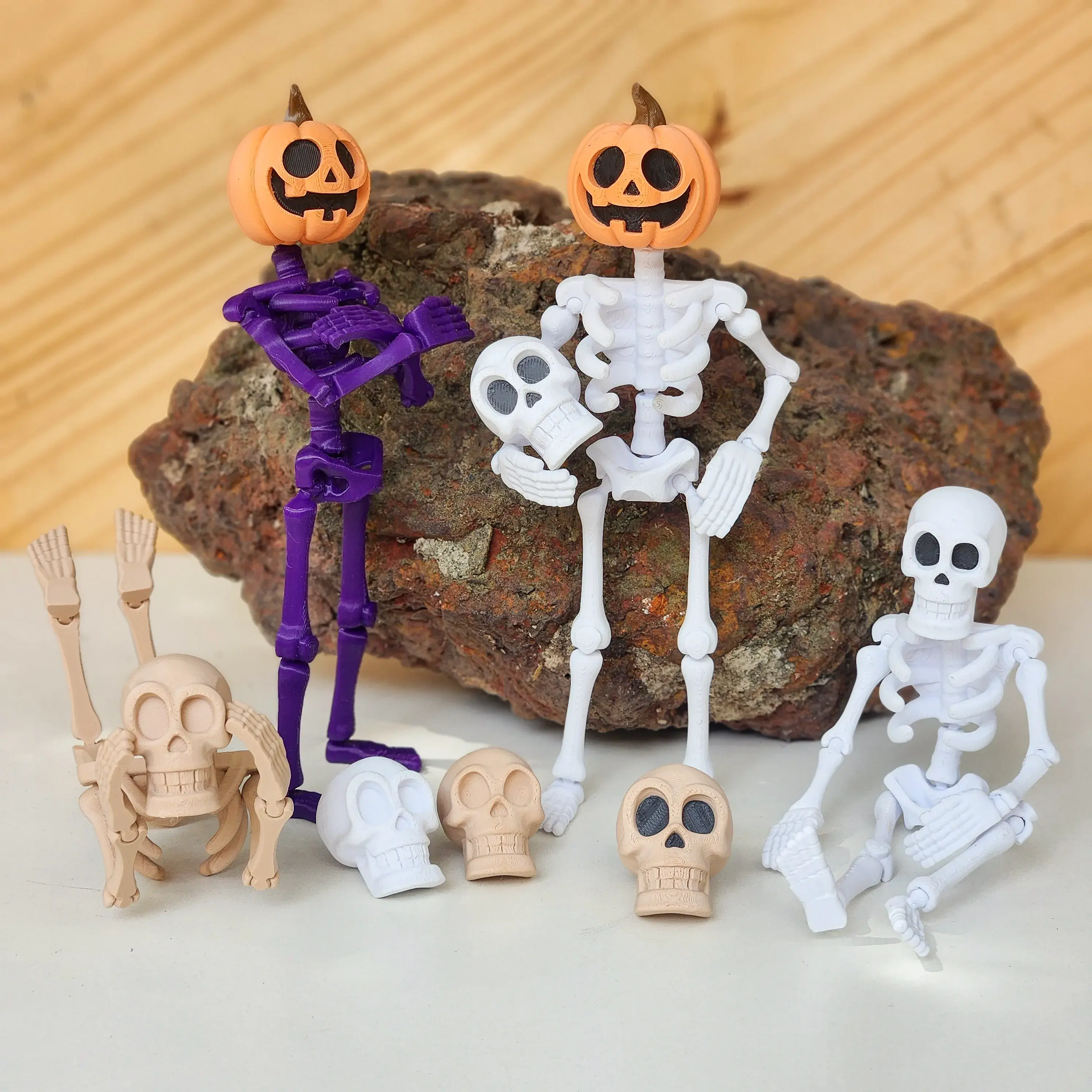 Other STL Download - SKELETON HALLOWEENby ROGI STUDIOS