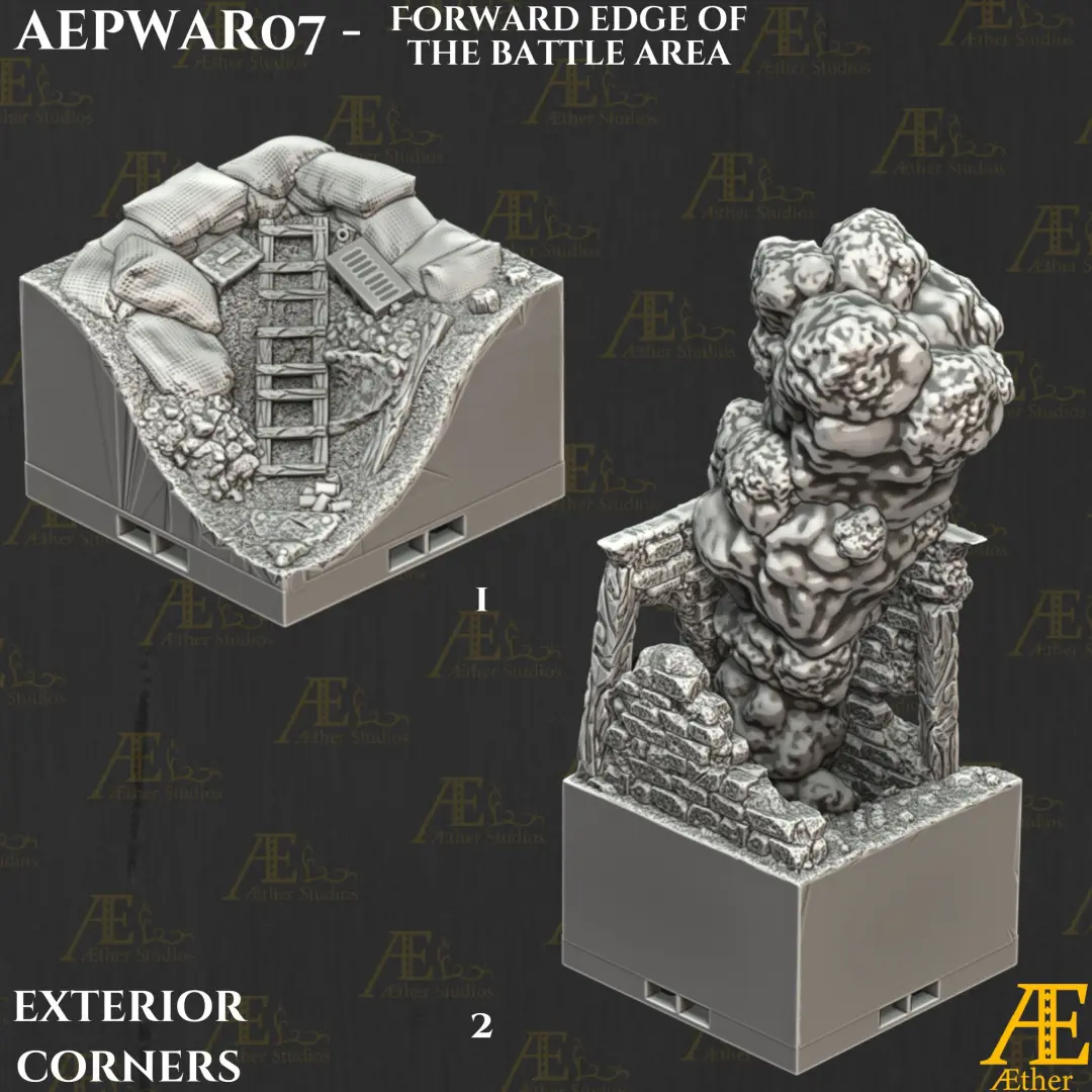 Other STL Download - AEPWAR07 - Forward Edge of the Battle Areaby ...