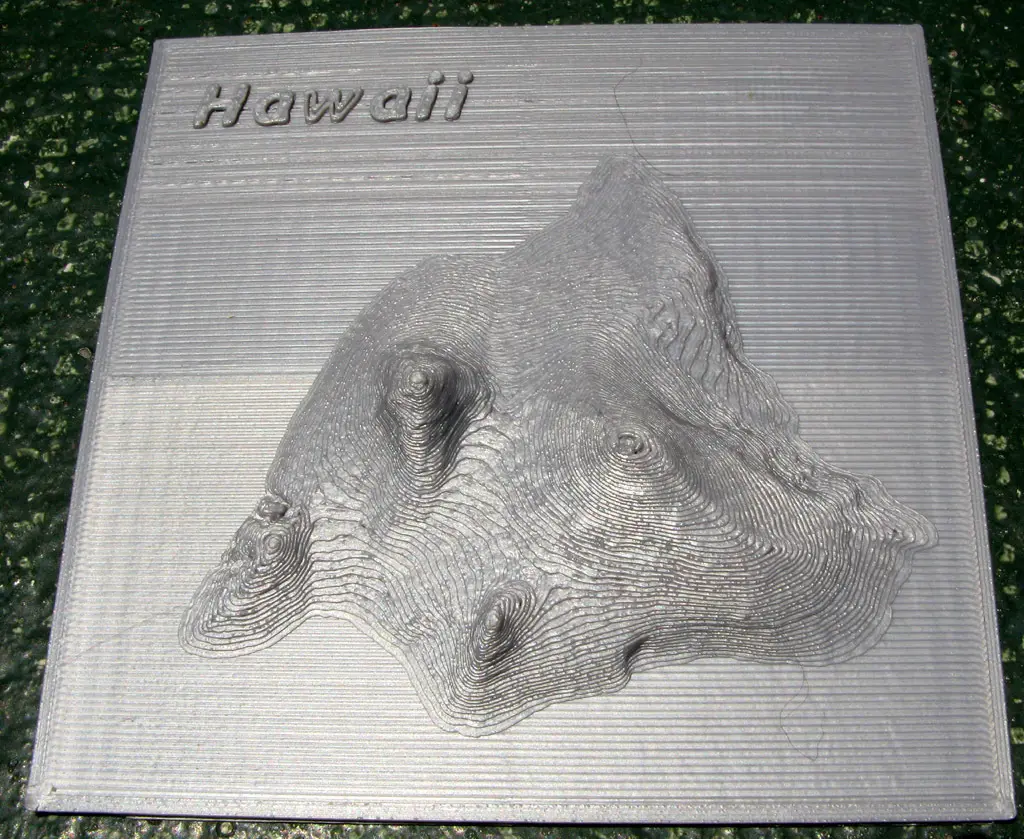 Free Other STL Download - Hawaii Relief Map by SMT_M 🦊