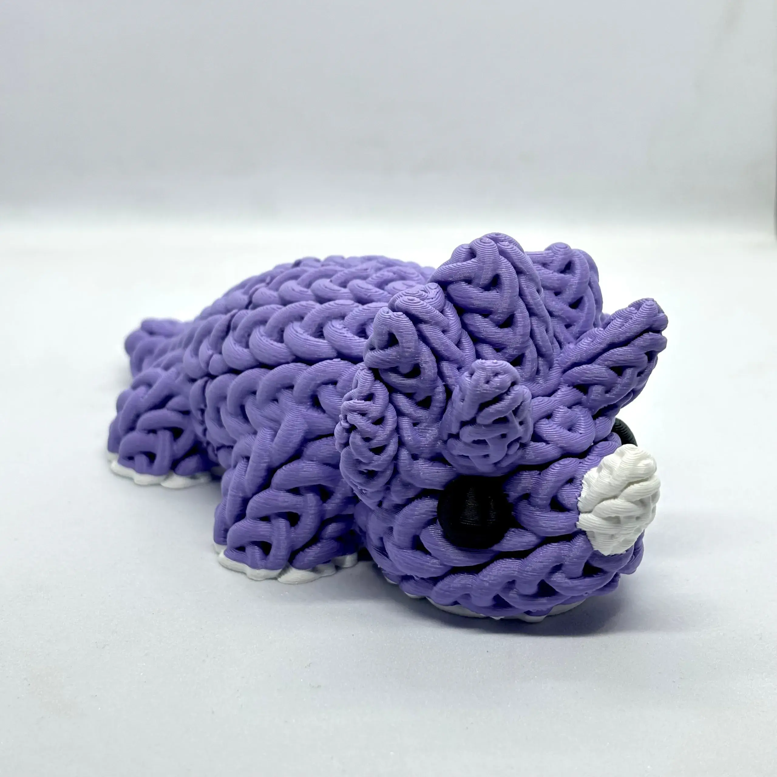 Characters & Creatures STL Download - Knitted Flexi Triceratopsby Utsav ...