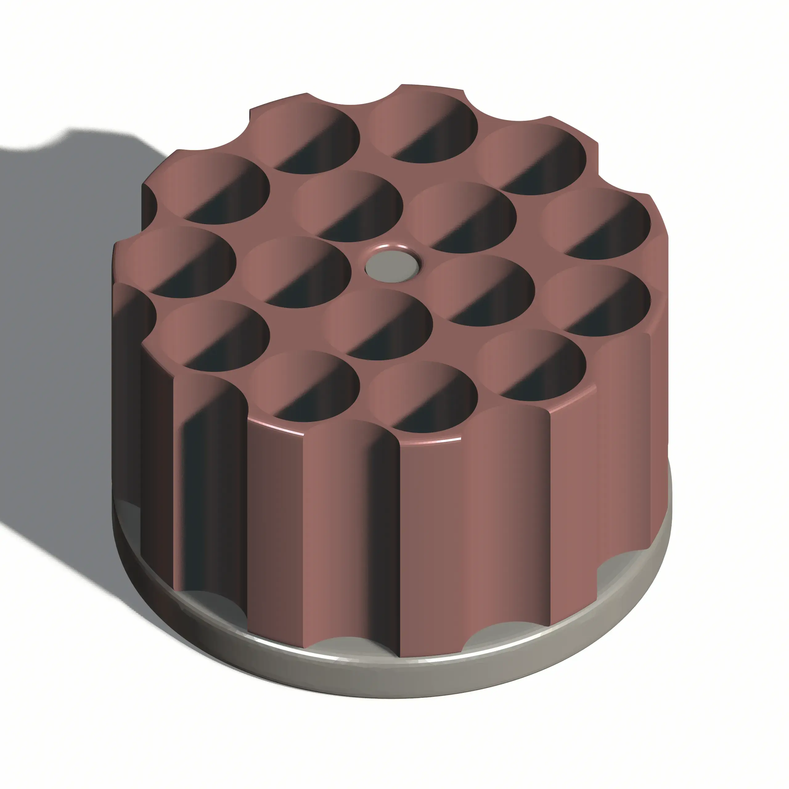 Stationery & Learning Tools STL Download - A circular pen holder that ...