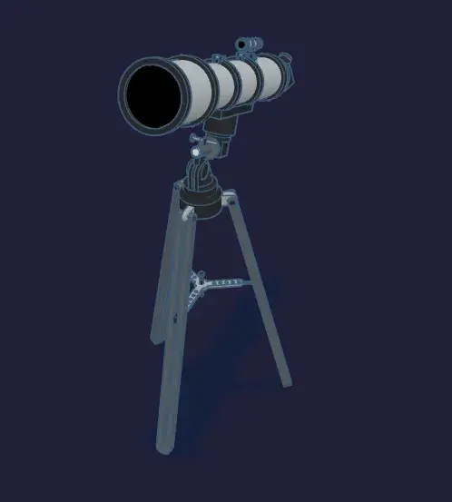 3D Printer Files | 3MF File | Desktop Refracting Mini Telescope ...
