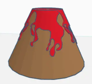 3D Printer Files | 3MF File | Volcano Planter | Creality Cloud