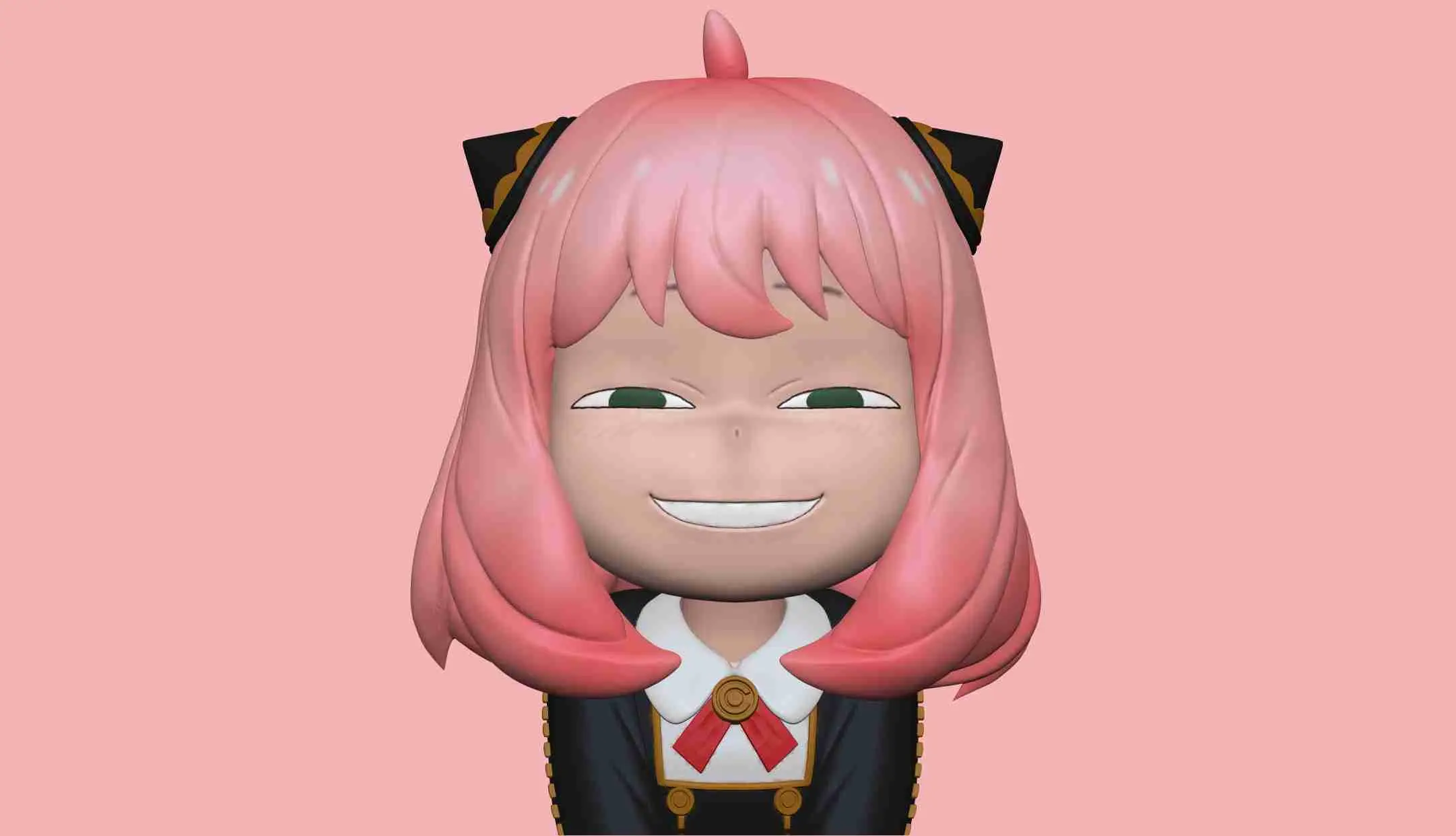 Characters & Creatures STL Download - Anya Spy Familyby Aarome Art
