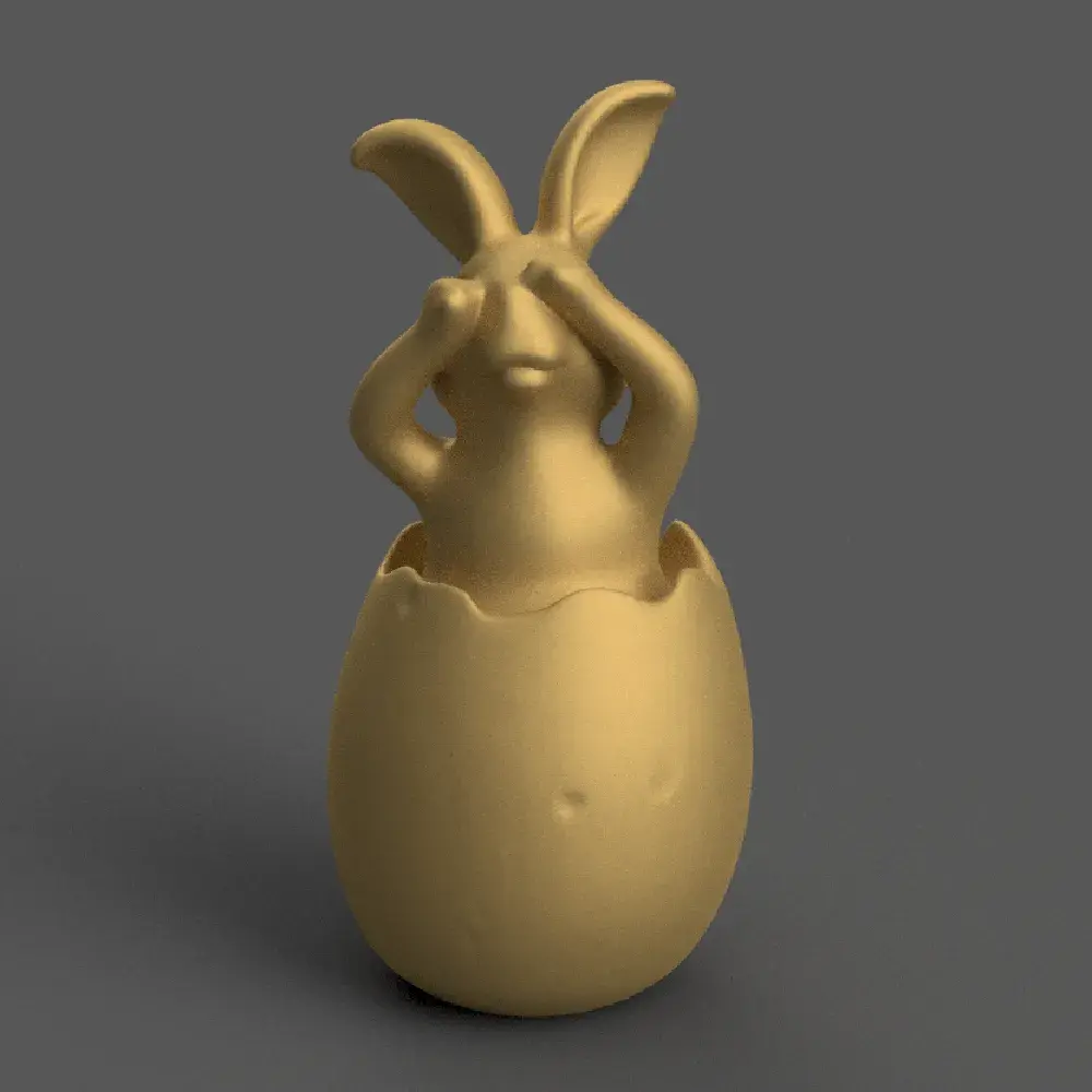 Other STL Download - Cute Bunny in Egg – 3D STL File for Easter ...
