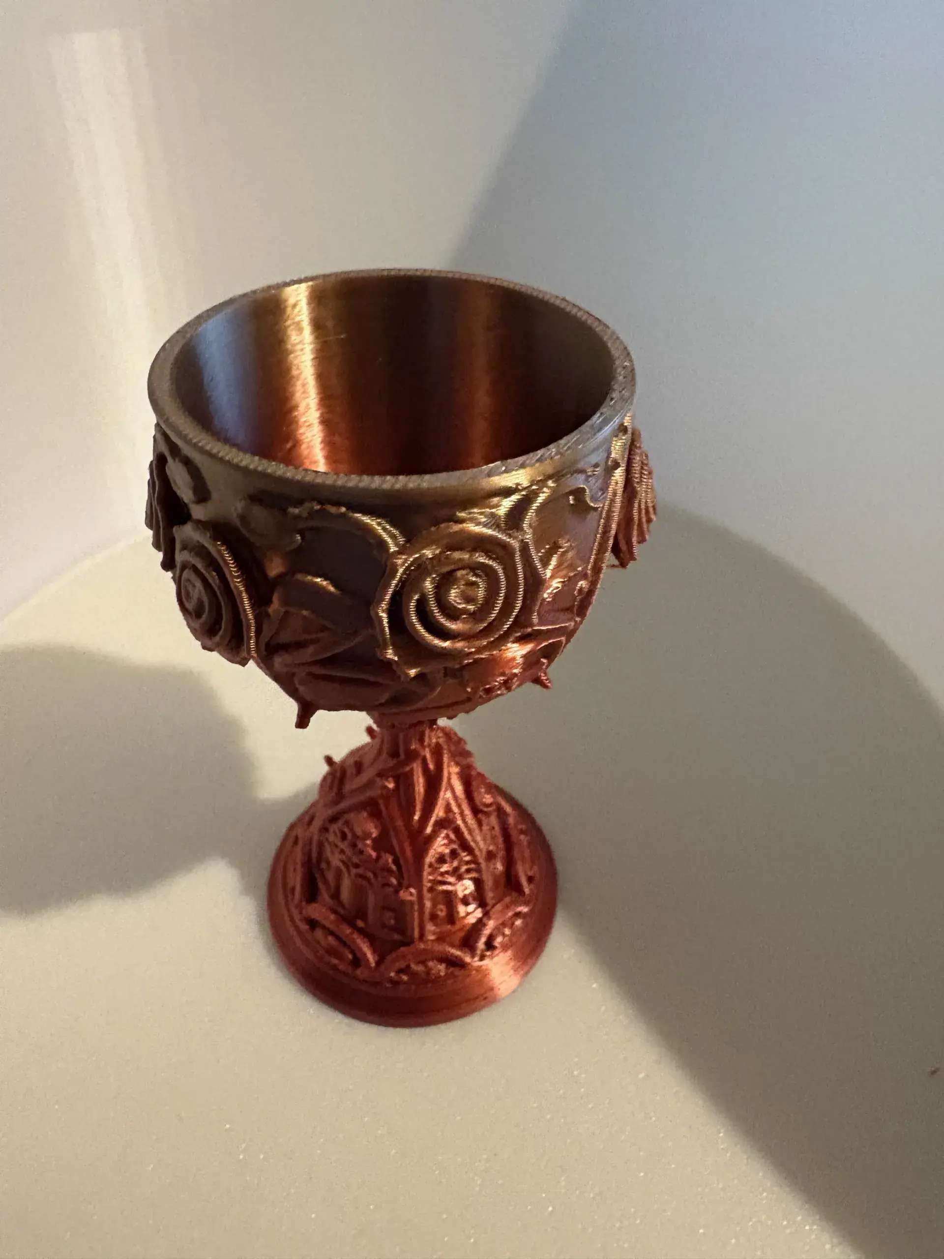 3D Printer Files | 3MF File | Rose Chalice | Creality Cloud
