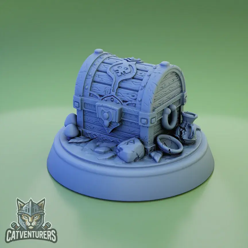 Characters & Creatures STL Download - Epic Chests setby CatVenturers