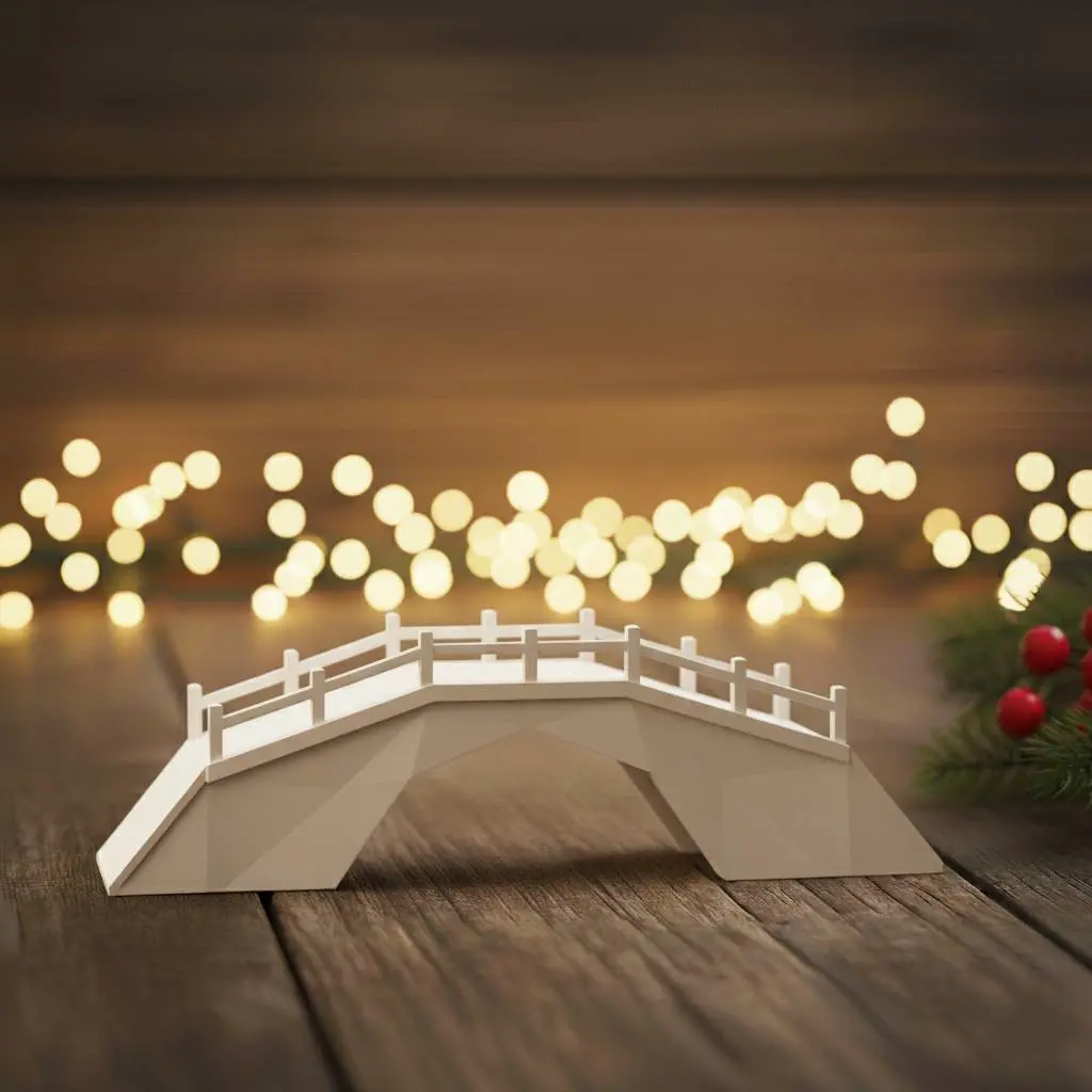 Props & Terrain STL Download - miniature bridge - Countless_Sm