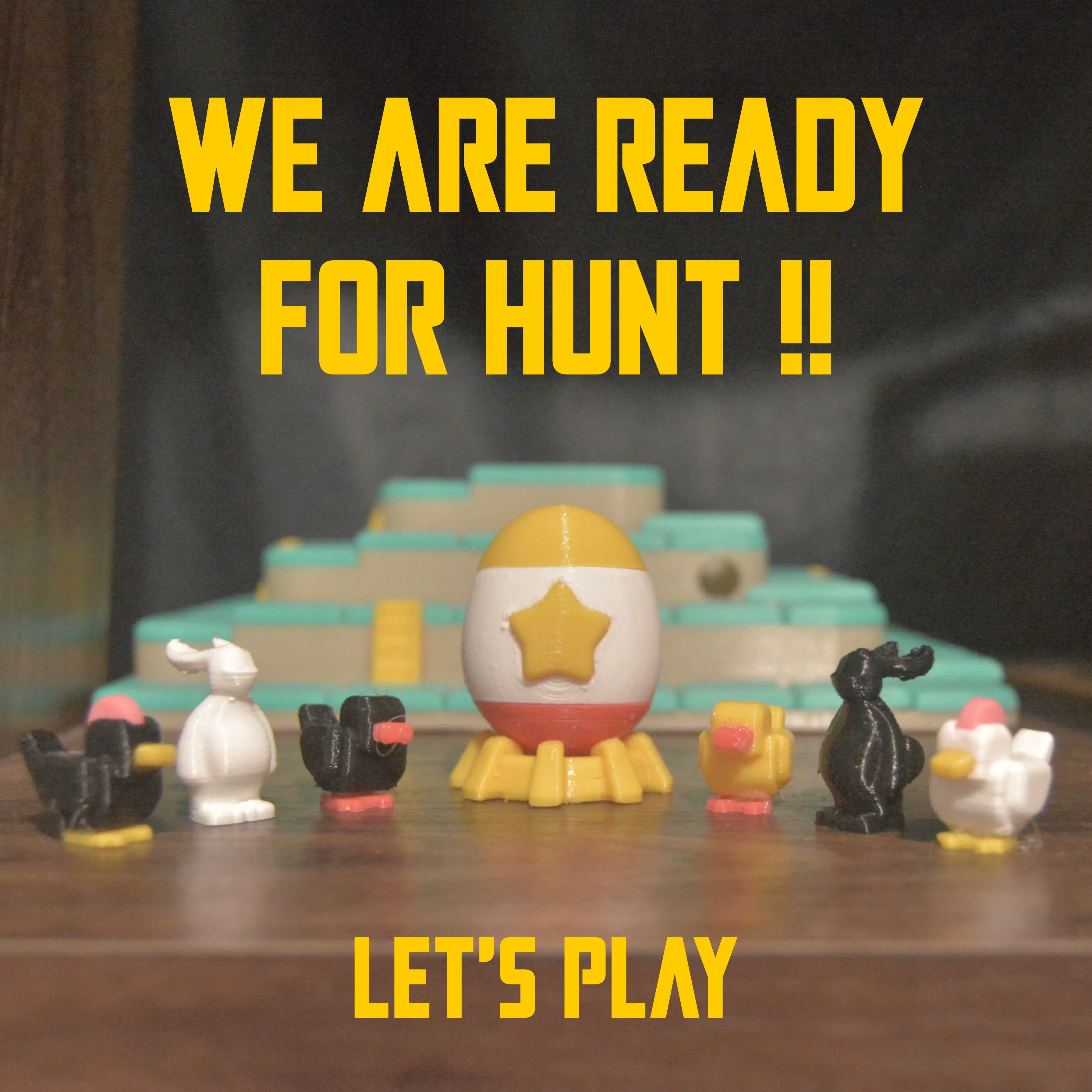 Board Games & Card Games STL Download - Easter Egg Huntby Elyzium