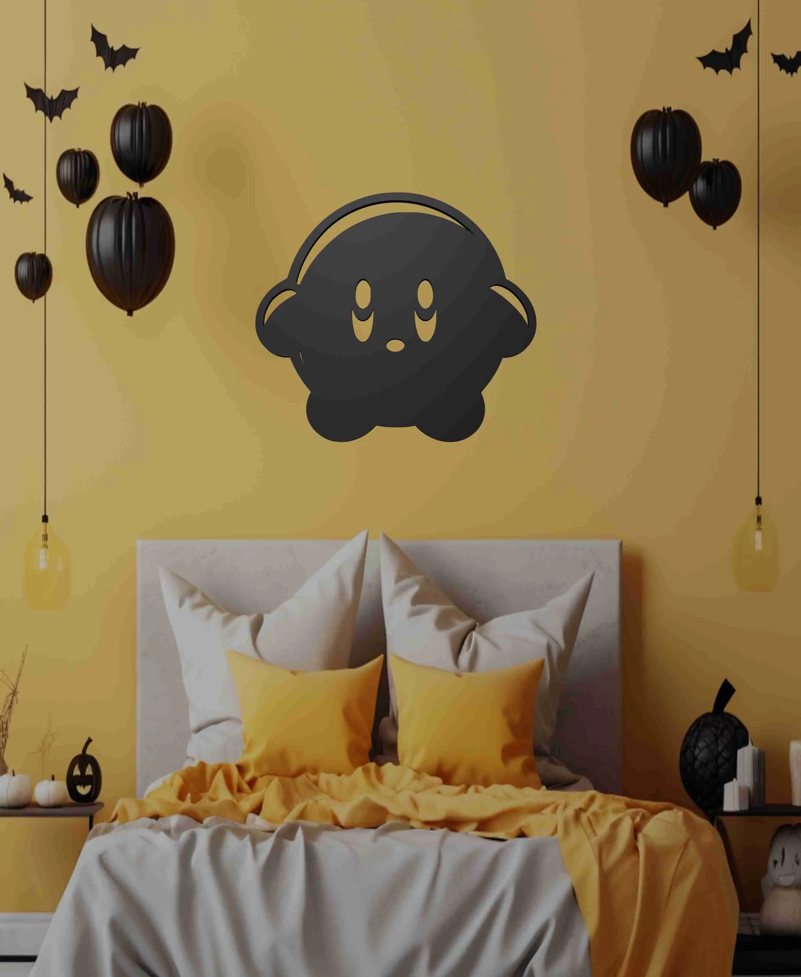 Digital Art STL Download - Kirby Wall Artby Ri0m0