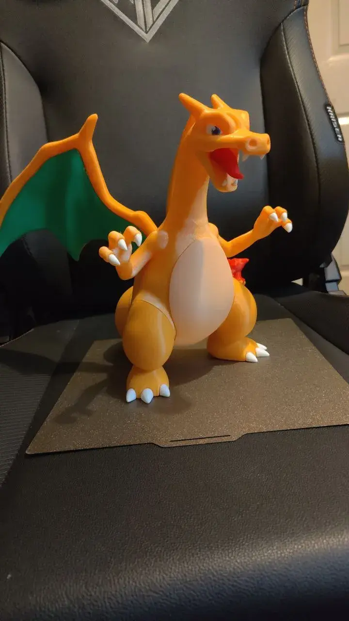 Free Characters & Creatures STL Download - Charizard - multi partby El ...