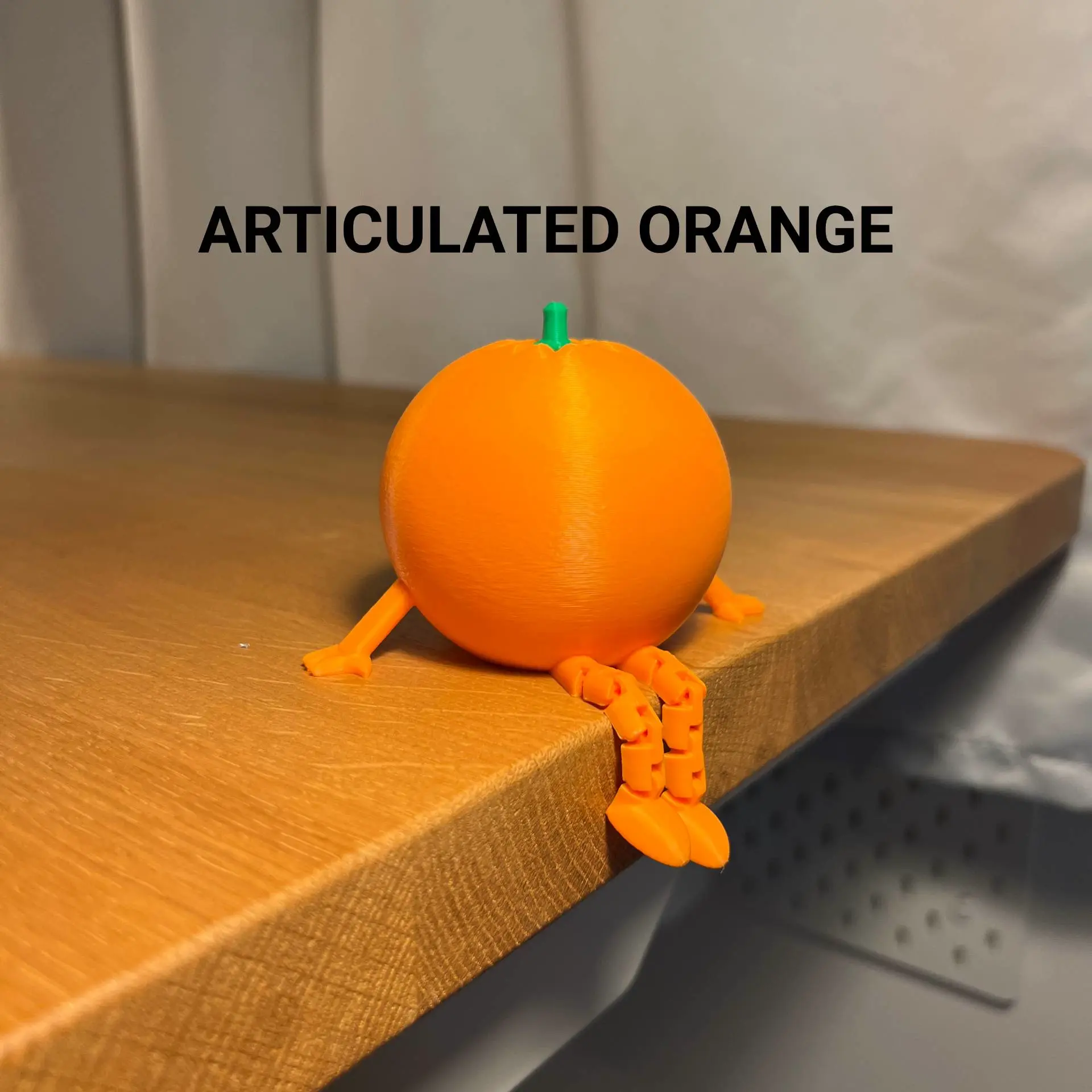 3D Printer Files | 3MF File | Articulated Orange Buddy | Creality Cloud