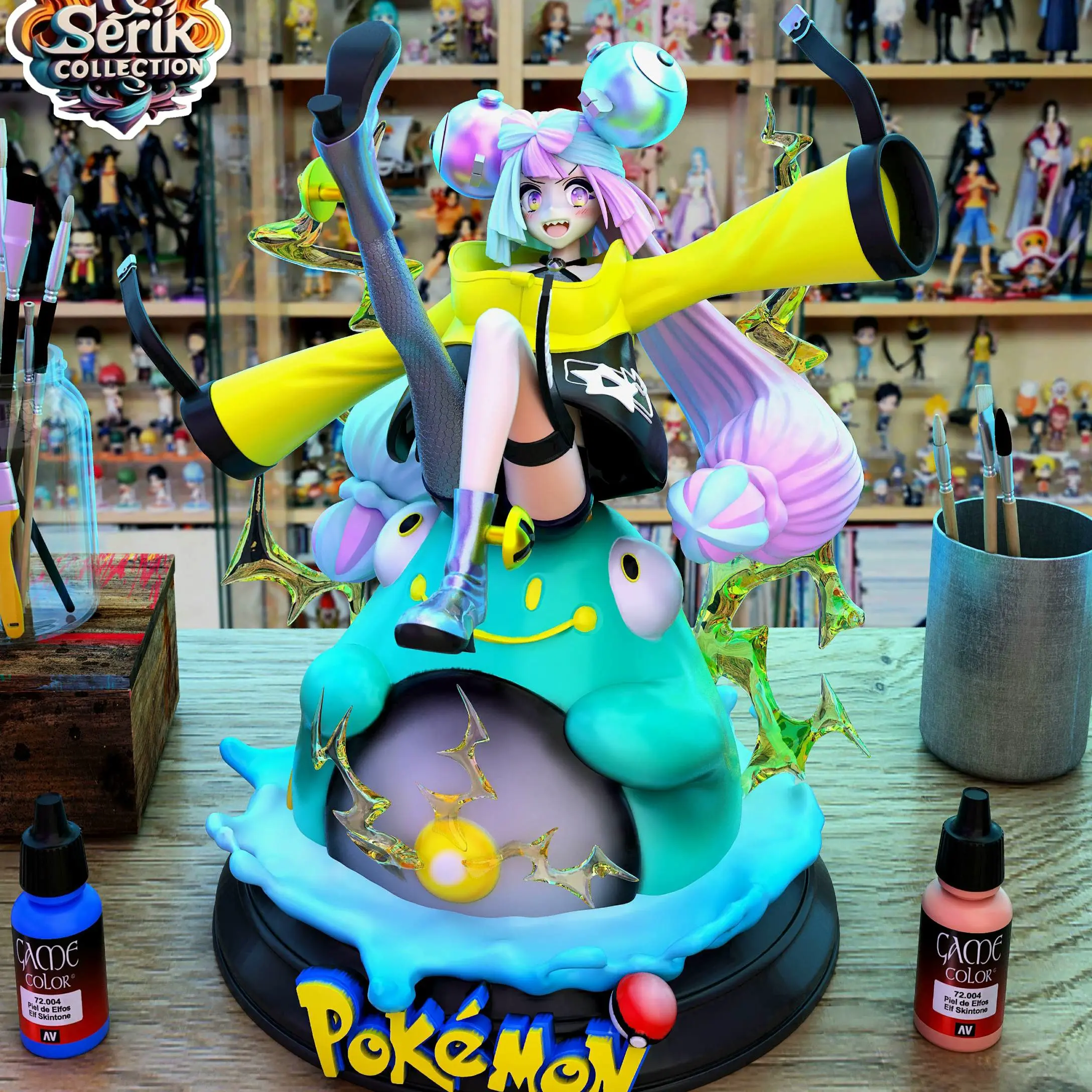 Sculptures & Artworks STL Download - IONO AND BELLIBOLT - POKEMON ...