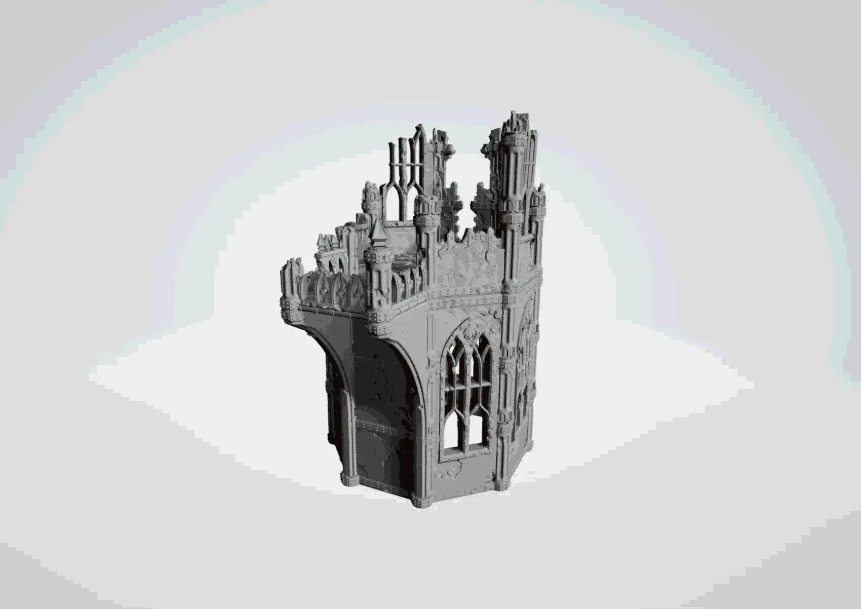 3D Printer Files | 3MF File | Wargame Imperial Auspex Tower ruins ...