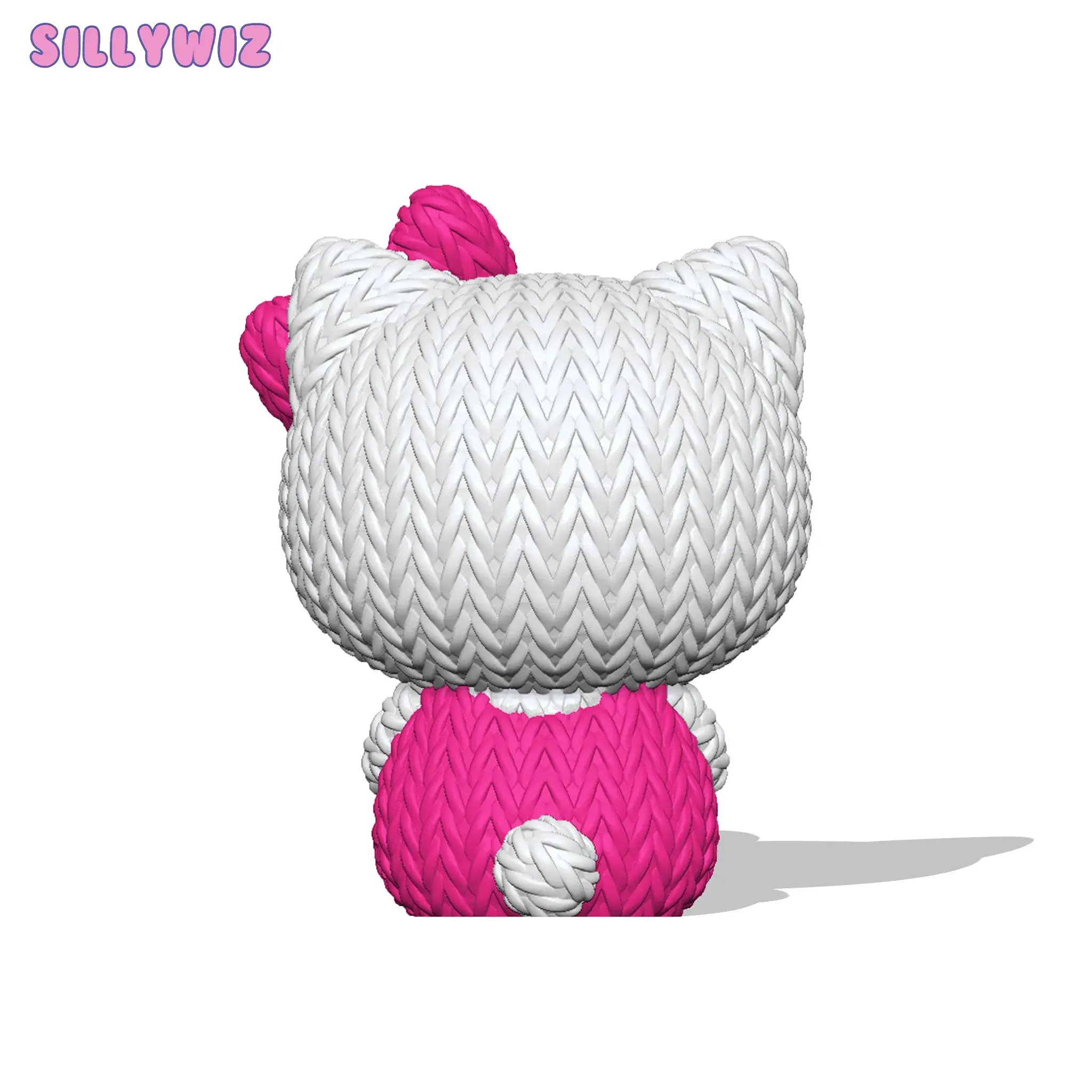 Characters & Creatures STL Download - Hello Kitty - Knitted - Crochetby ...