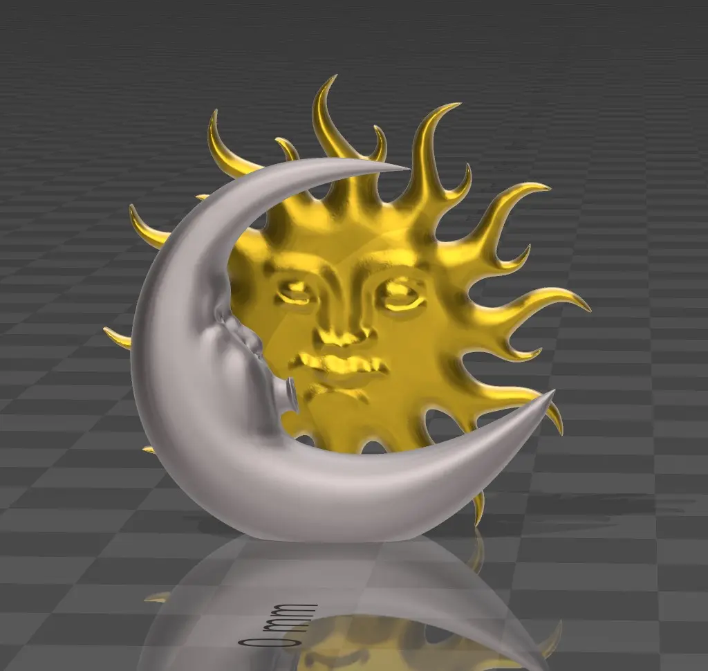 Digital Art STL Download - solar eclipseby SyzGuru11