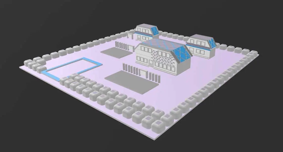 Other STL Download - Pallet City Pokémon yellowby TecForm