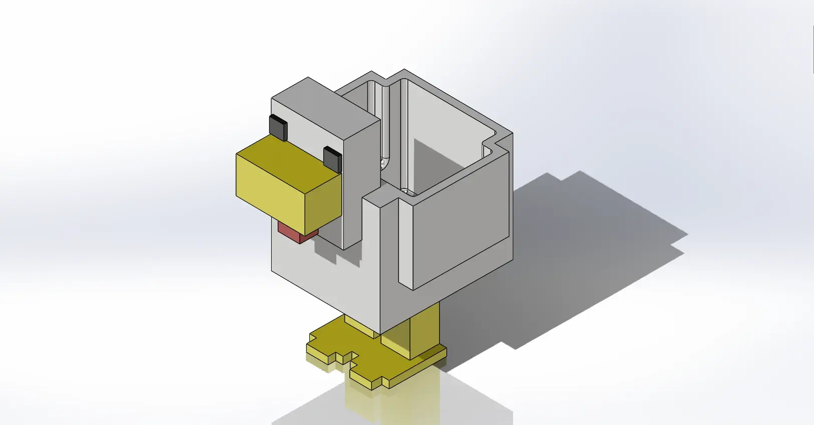 3D Printer Files | 3MF File | Palomera Popcorn Chicken Minecraft ...